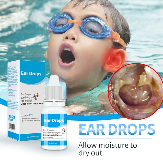 Swimmers Ear Drops Drops To Dry Water In Ears Treat Swim Ear Dry