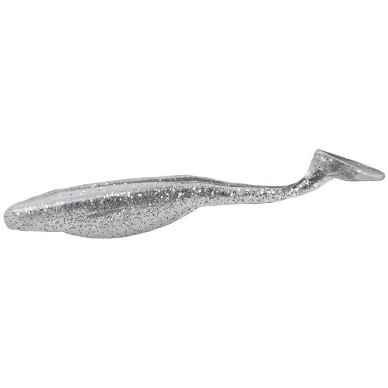Swimmin Super Fluke Jr Lure - White Ice - Walmart.com