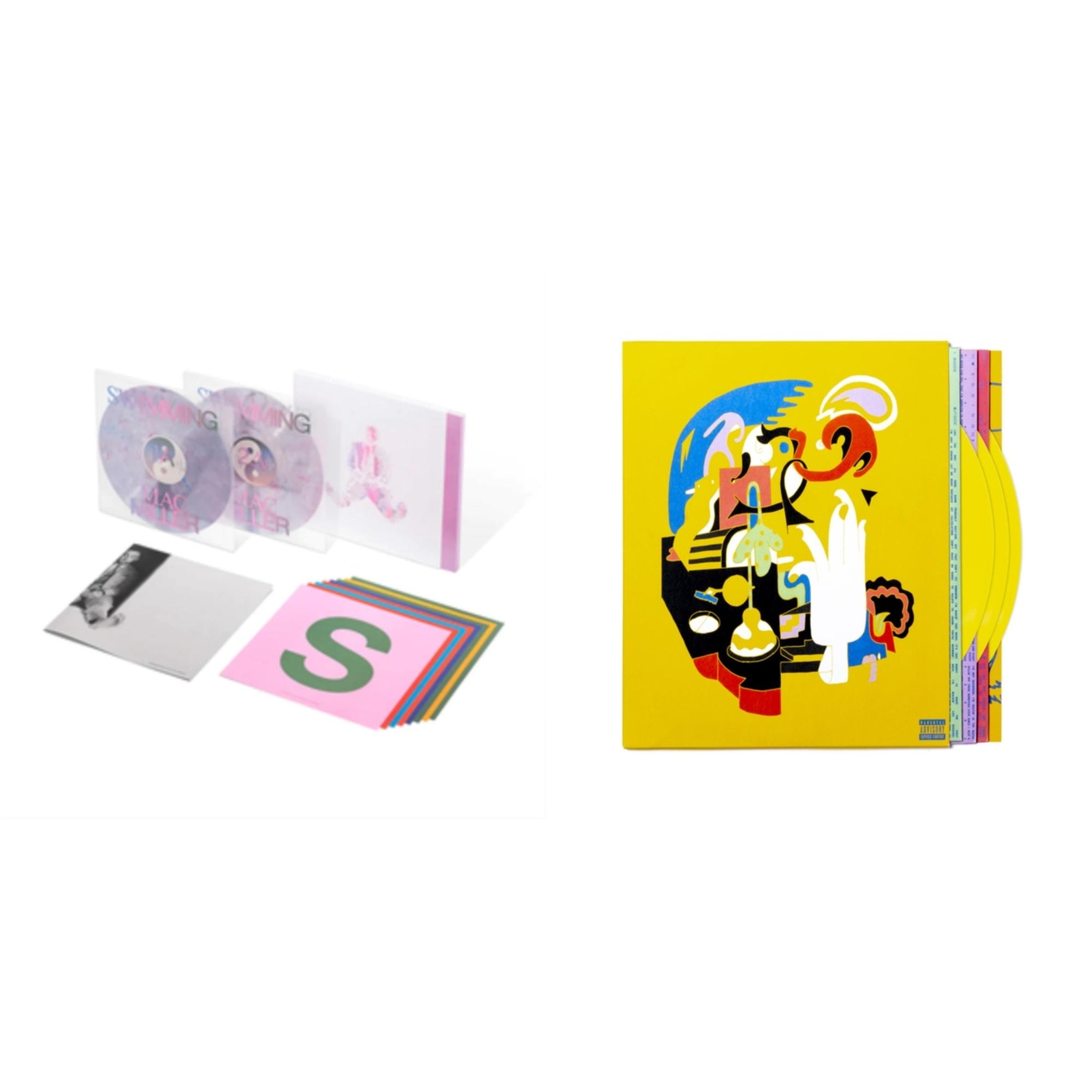 Swimming (5 Year) (2LP/Milky Clear/Hot Pink/Sky Blue Marble Vinyl ...