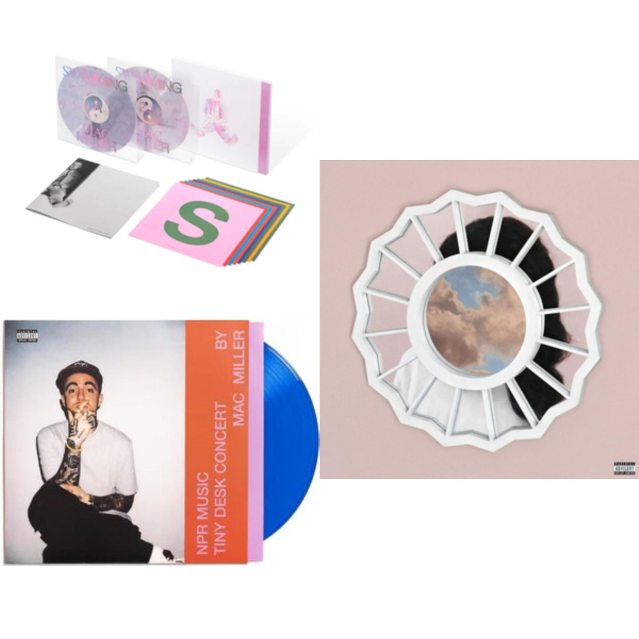 Swimming (5 Year) (2LP/Milky Clear/Hot Pink/Sky Blue Marble Vinyl ...