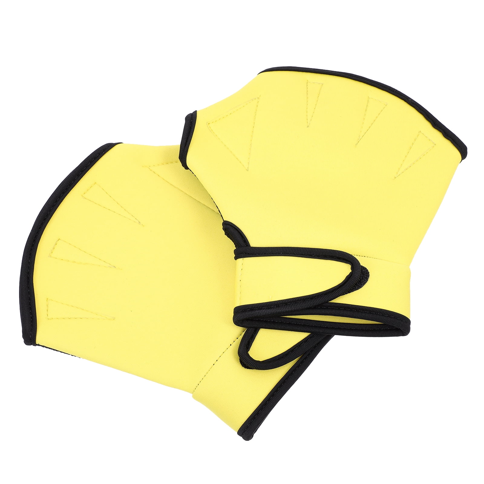 Swimming Aid Gloves Water Resistance Training Paddles Diving Nylon ...