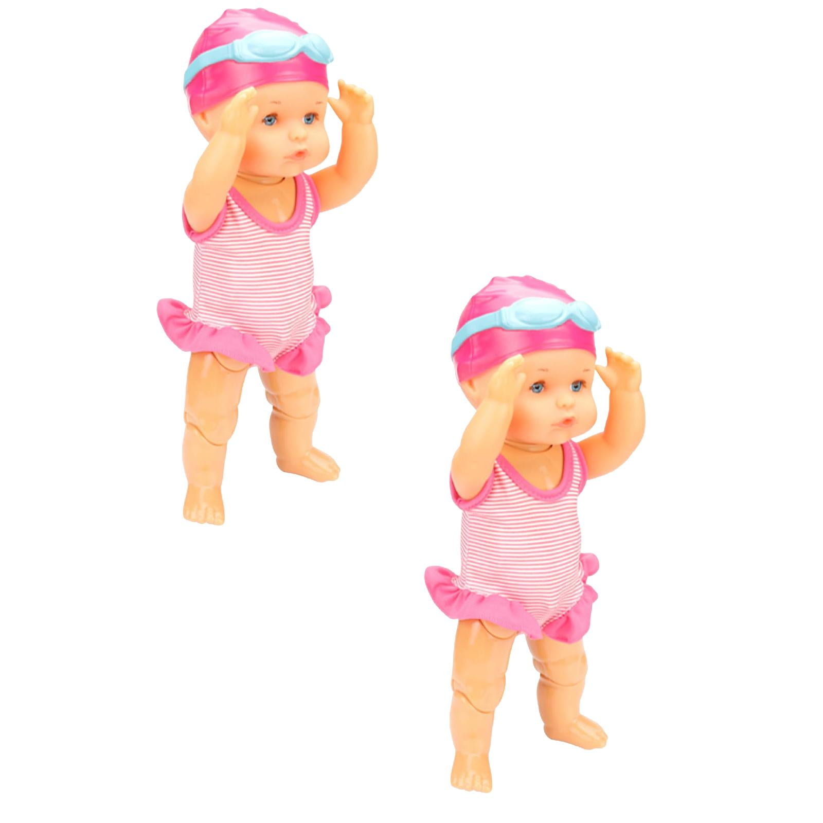 Swimming Baby Doll for Pool, Waterproof Swimming Baby Doll with Movable ...