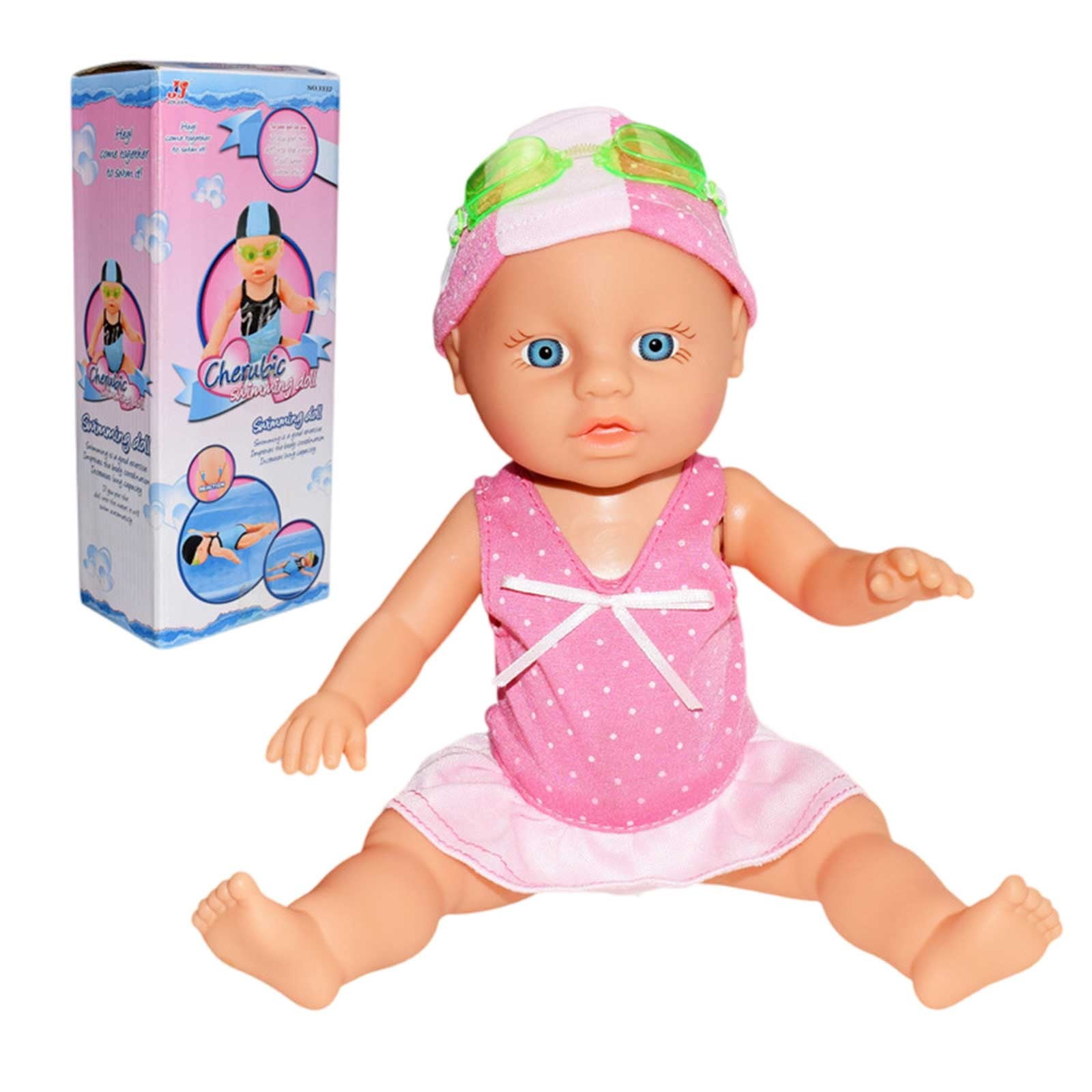 Swimming Baby Doll for Pool, Waterproof Swimming Doll,Swimming Water ...
