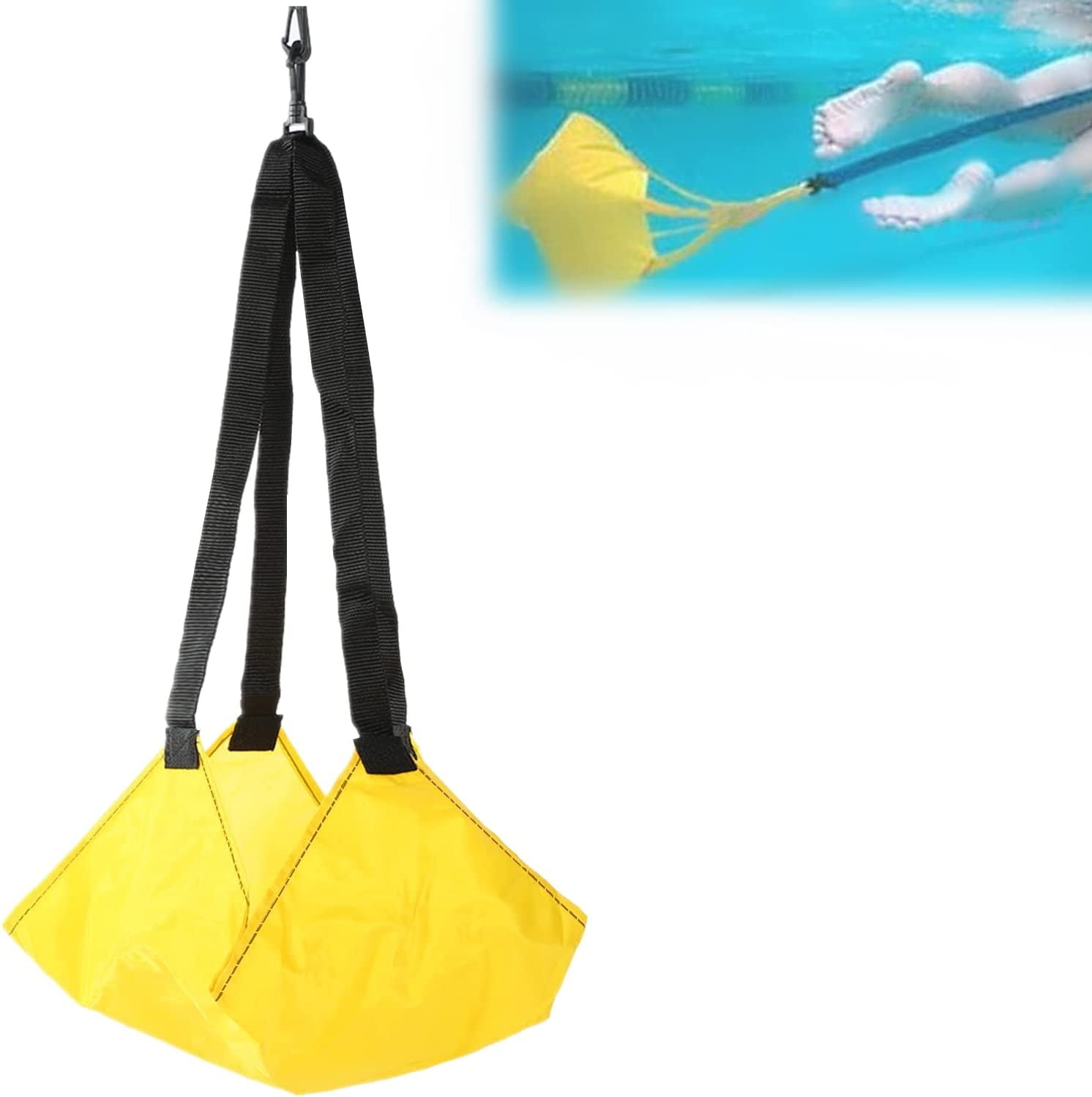 Swimming Belts Swim Parachute Swim Trainer Strength Training Harness ...