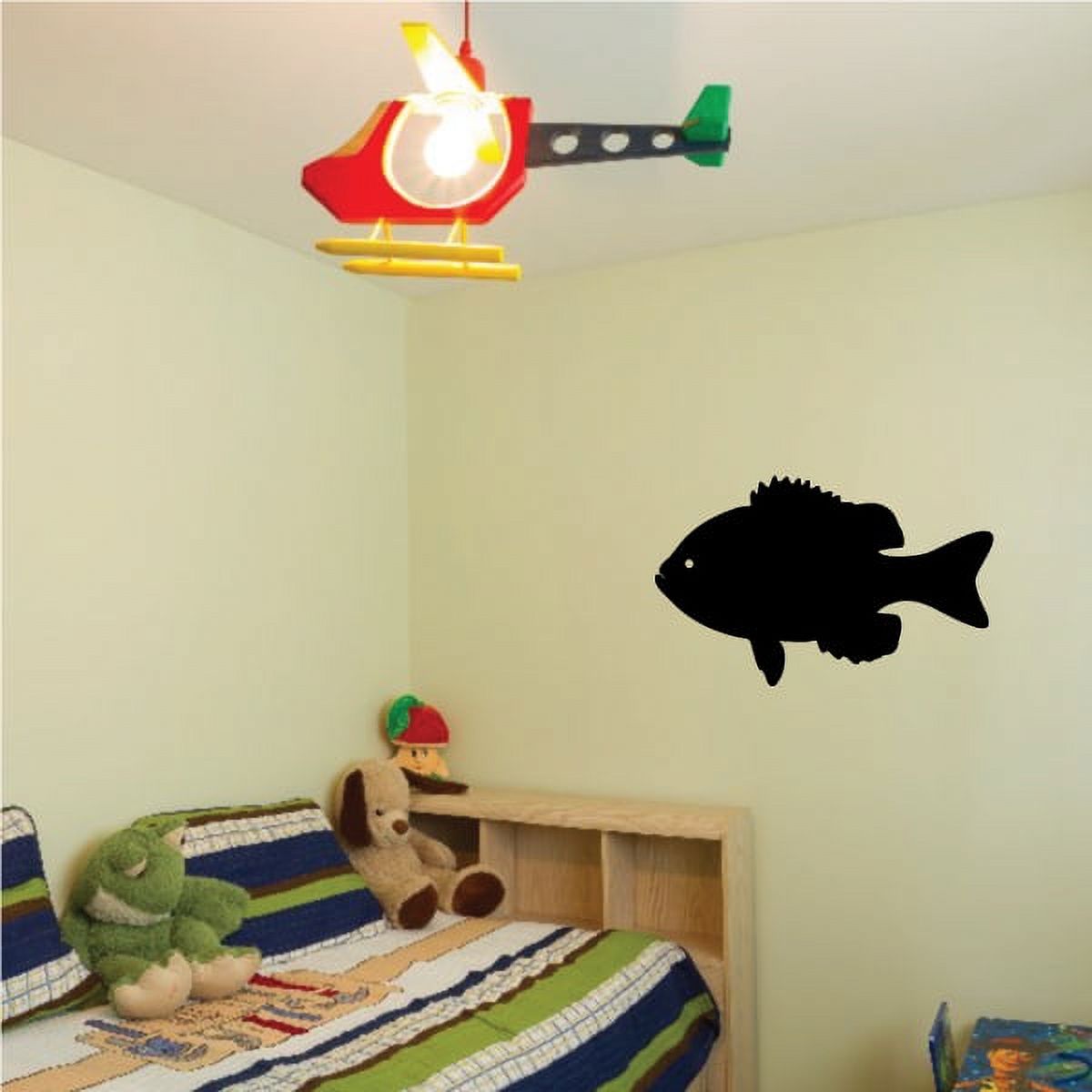 Swimming Bluegill Fish Decal - 36 Inches - Walmart.com