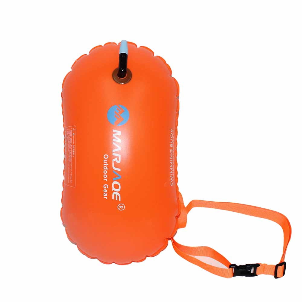 Swimming Bubble Safety Float With Adjustable Waist Belt For Open Water ...