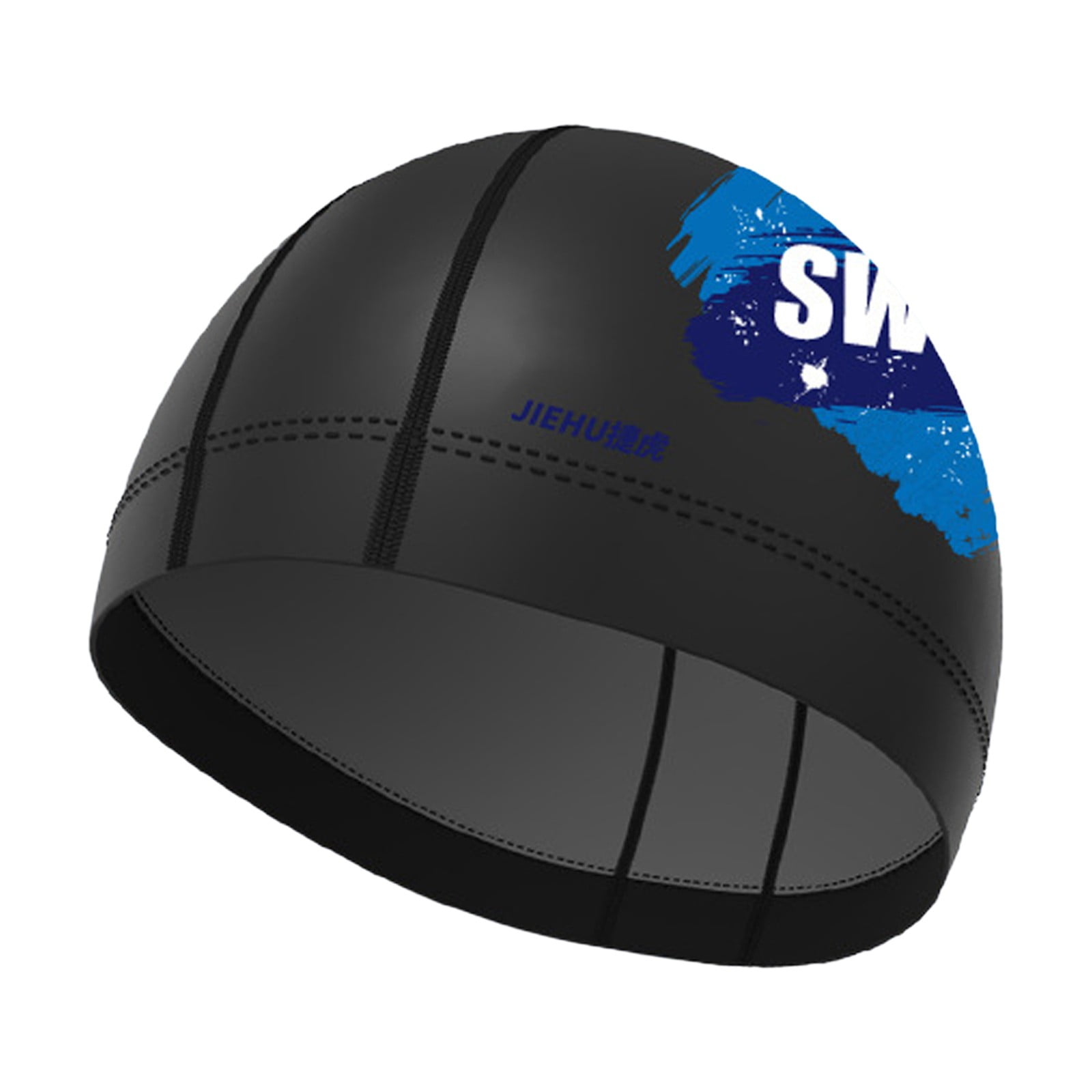 Swimming Cap Breathable Comfortable PU Coated Swimming Cap Swimming ...