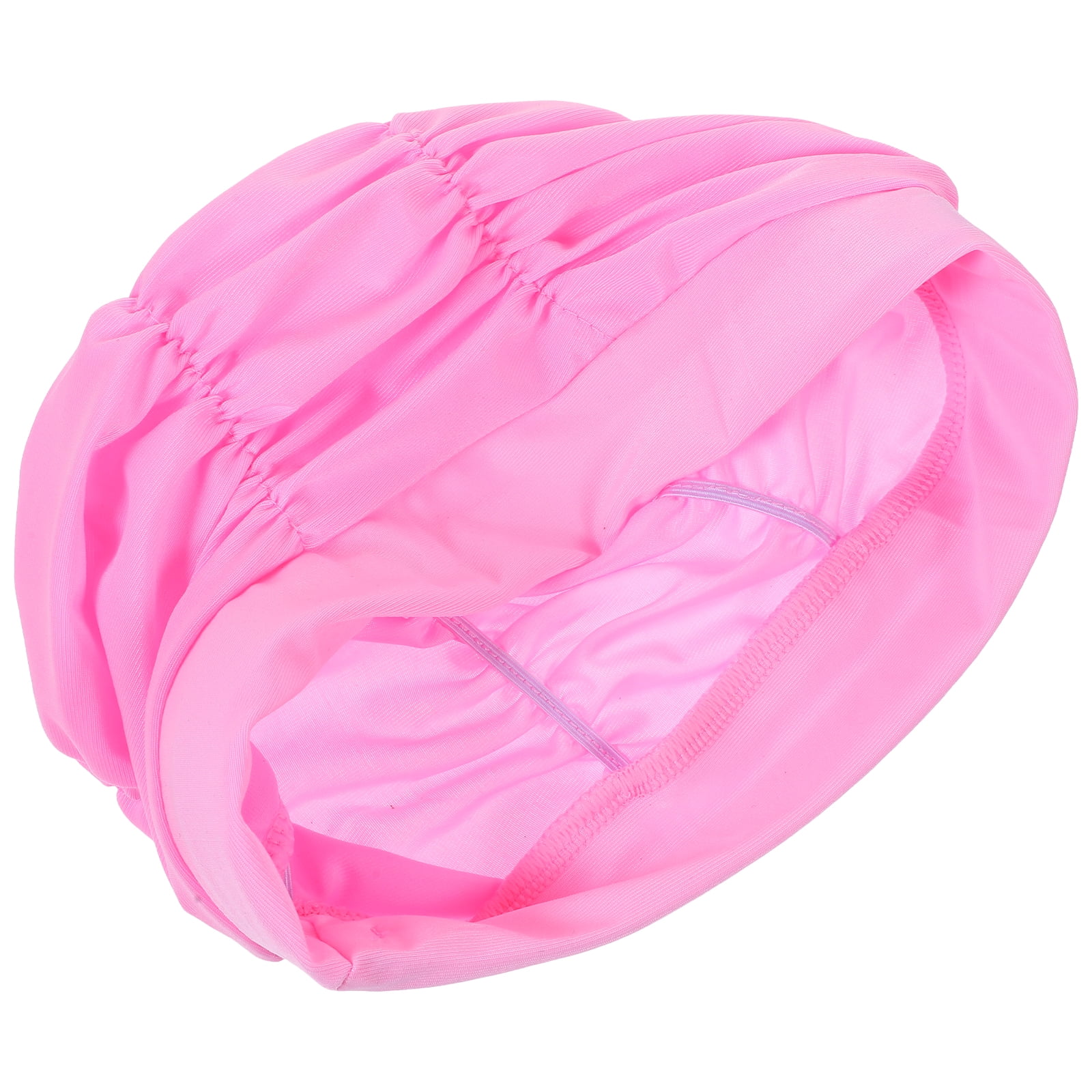 FUEENIRVA Polyester Swim Cap for Swimming, Comfortable, , Wrinkle ...