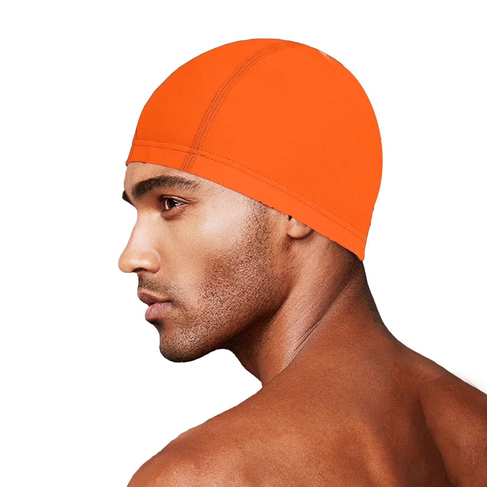 Swimming Cap for Men&Women Lycra Fabric Swim Cap Kids Comfortable ...