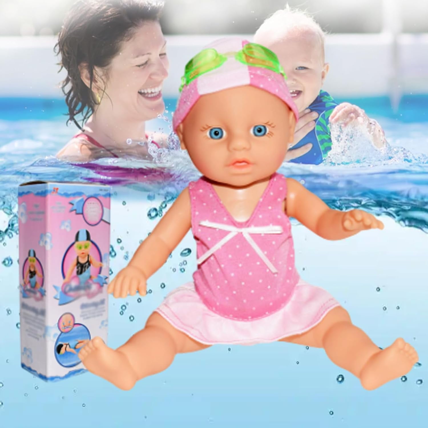 Swimming Doll for Pool, Waterproof Swimming Dolls, Swimming Water Dolls ...