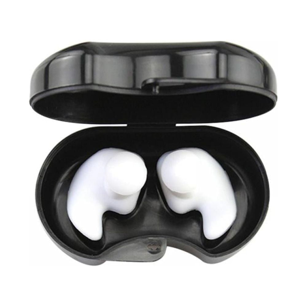 Swimming Ear Plugs, 1 Pair Professional Waterproof Reusable Silicone ...