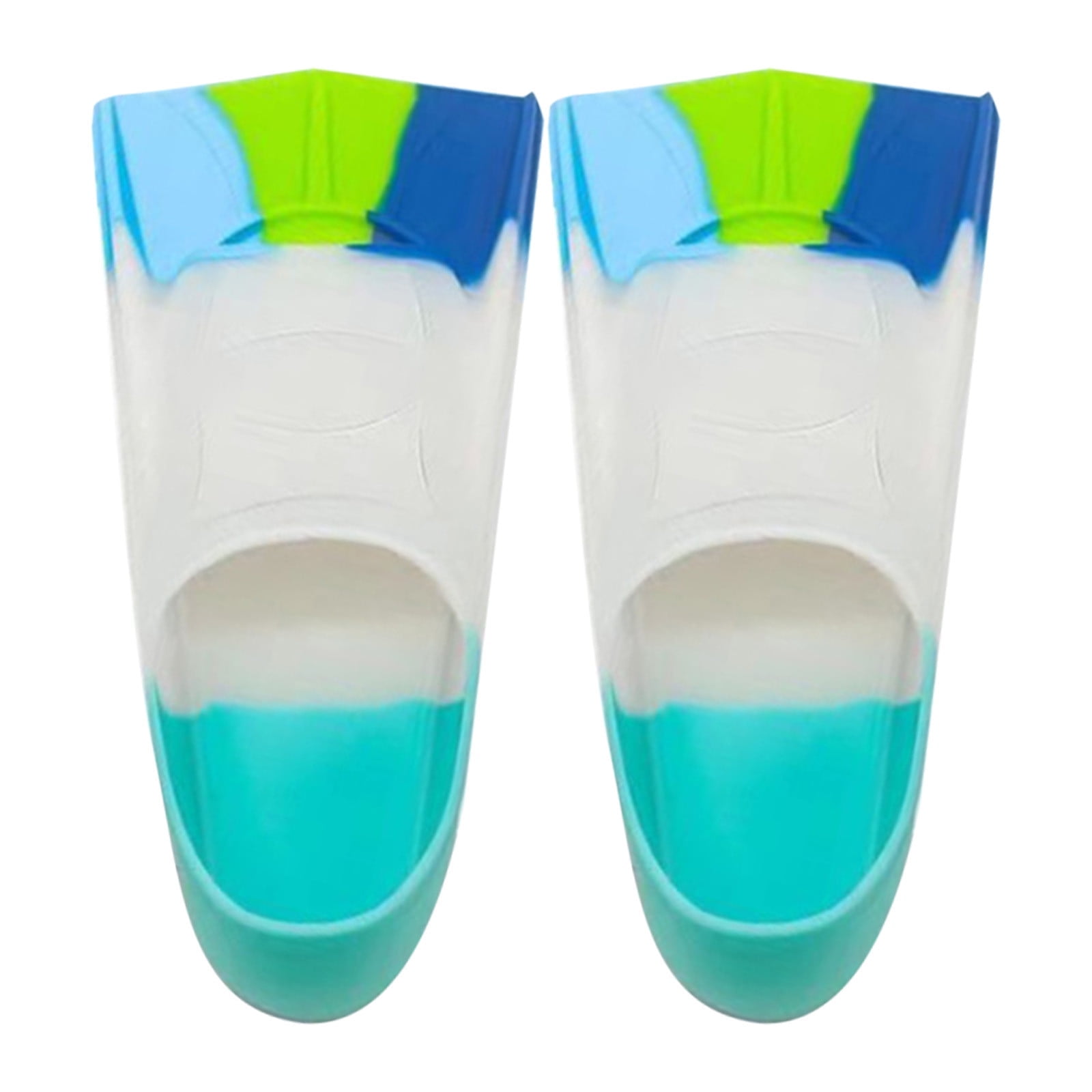 Swimming Fins for Training, Short Blade Swim Fins, Youth & Adult Size ...