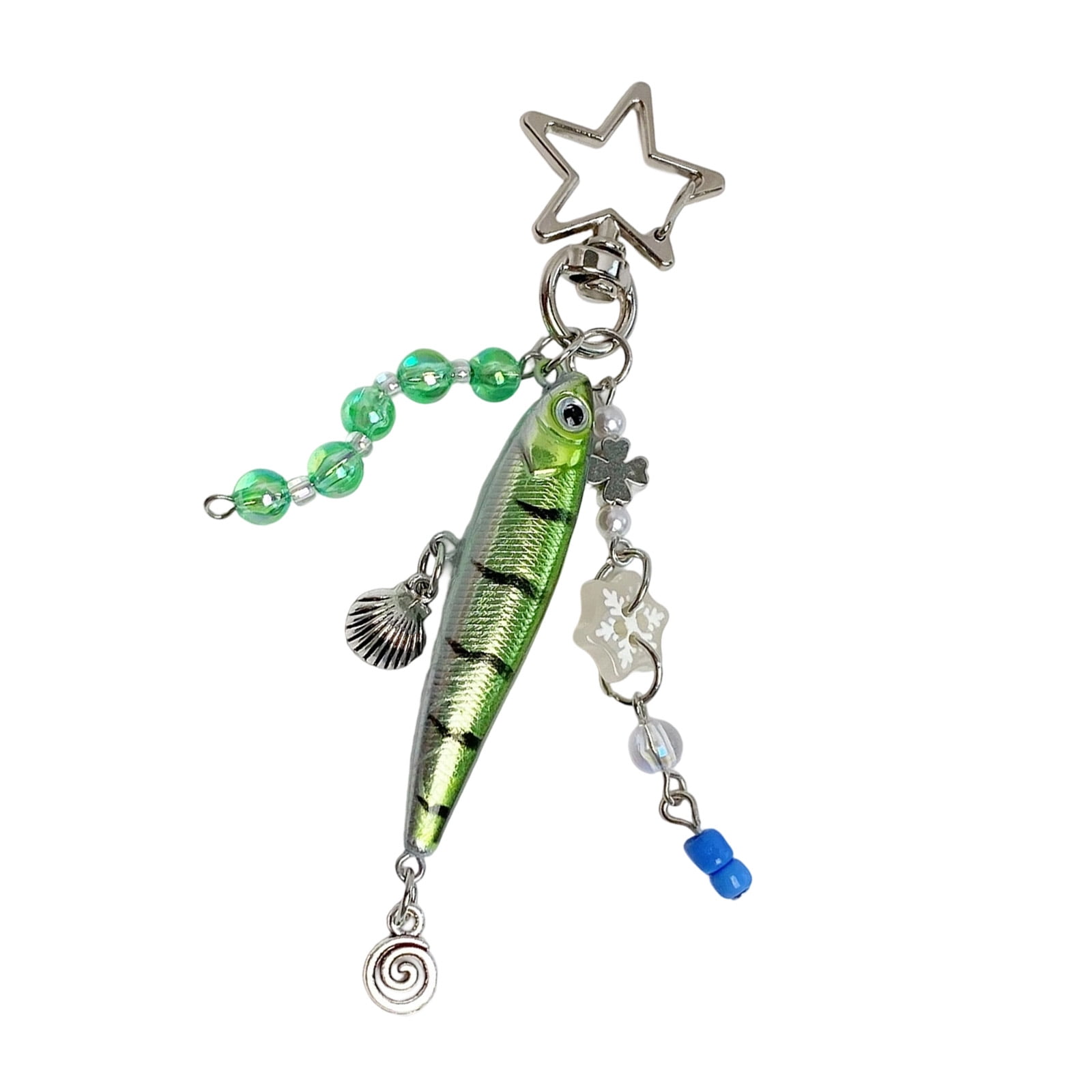 Swimming Fish Keychain With Articulated Body Movement Bag Decoration ...