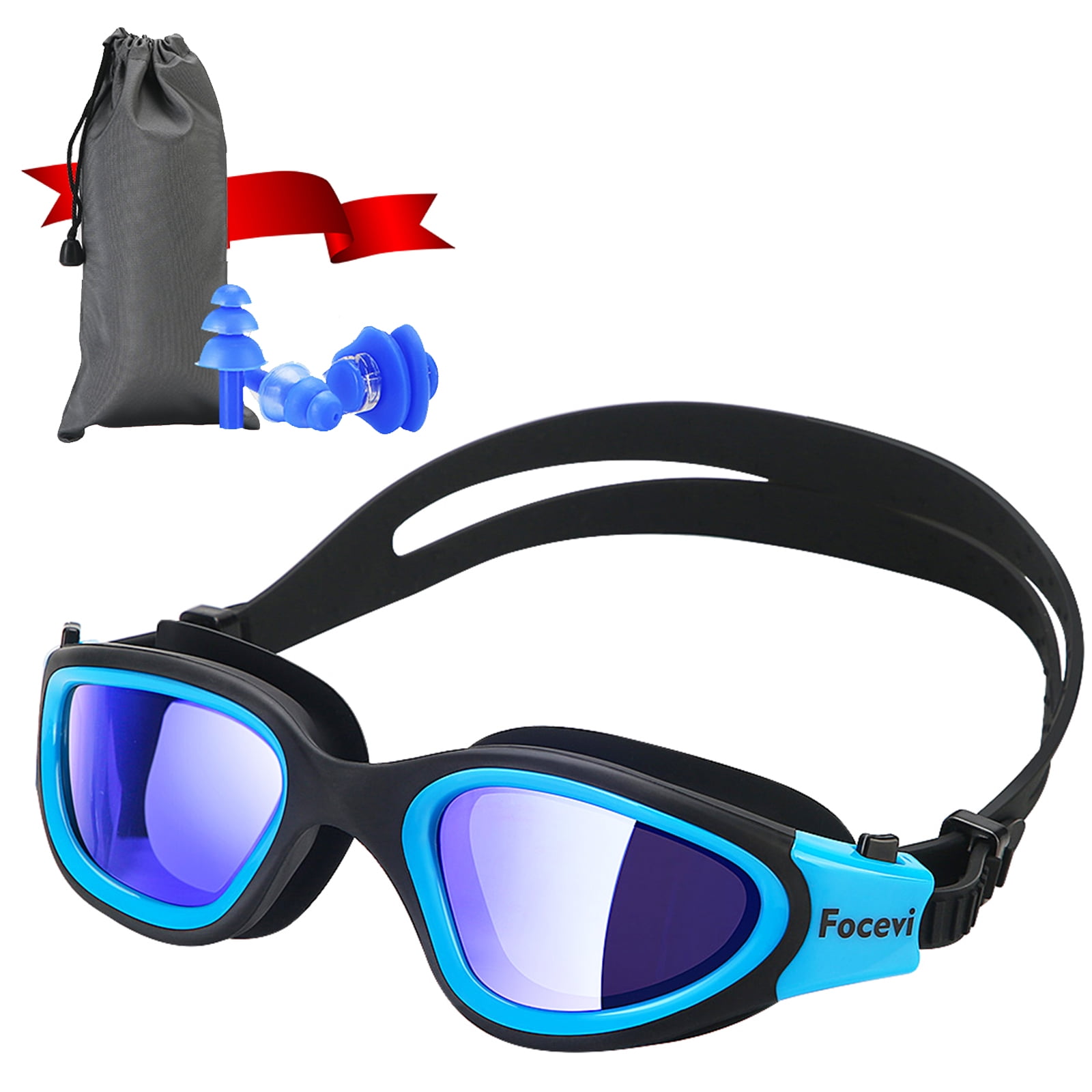 Swimming Goggles for Men/Women, Anti-Glare Anti-Fog UV Protection ...