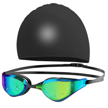 LILYCHAN 2 Pack Unisex Adult Swimming Goggles, Anti-fog UV Protection ...