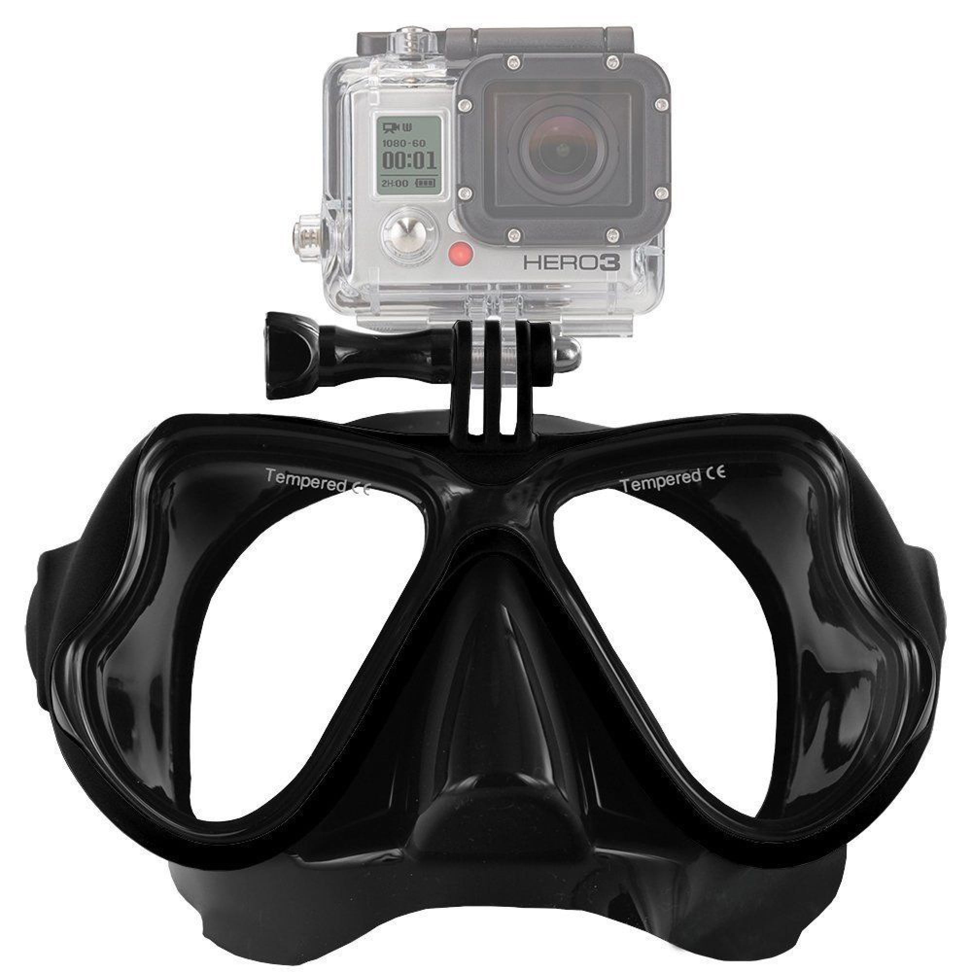 Swimming Goggles with Camera Mount, Diving Snorkeling Scuba Mask Anti ...