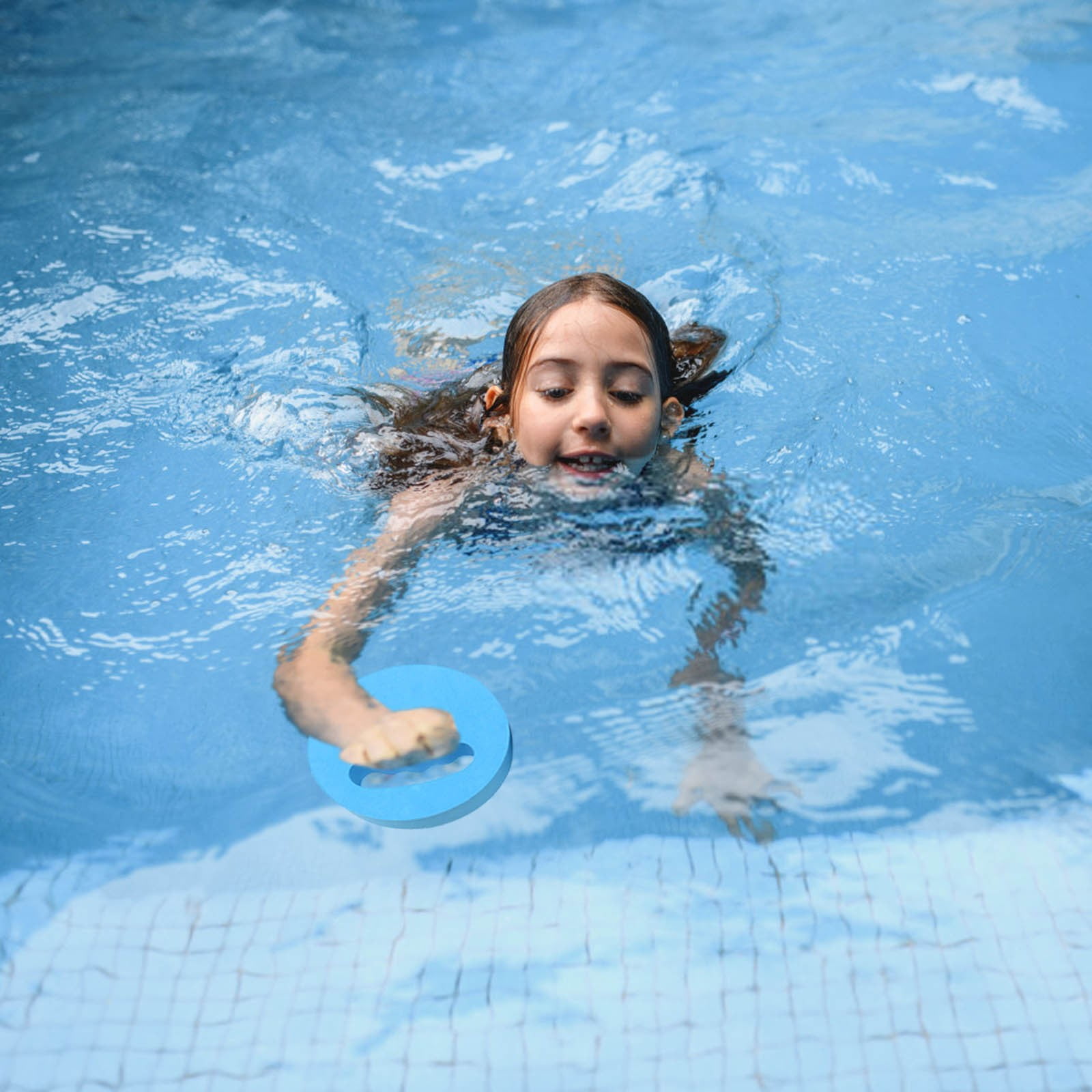 Swimming Hand Paddles for Beginners & Adults - Floating Training Aid ...