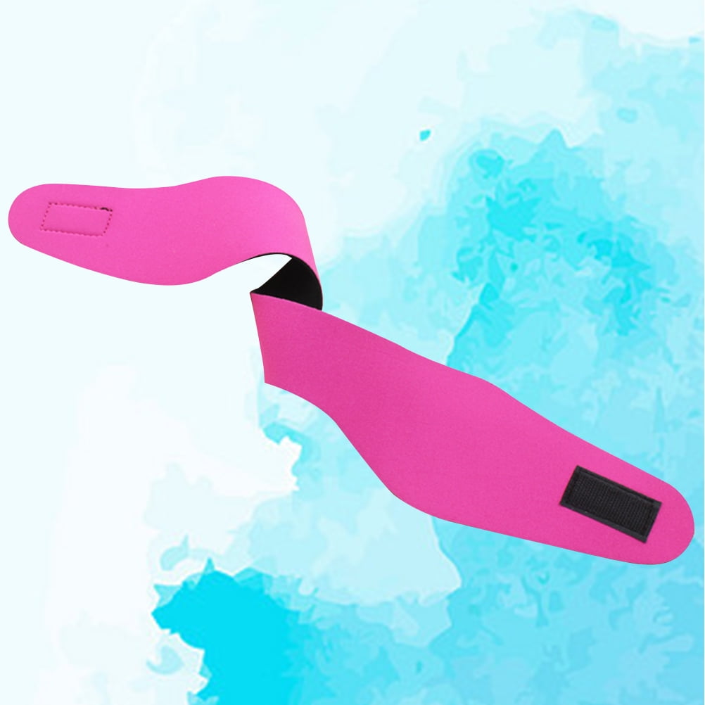 OUNONA Swimming Headband Protects Ears from Water Neoprene Rosy ...
