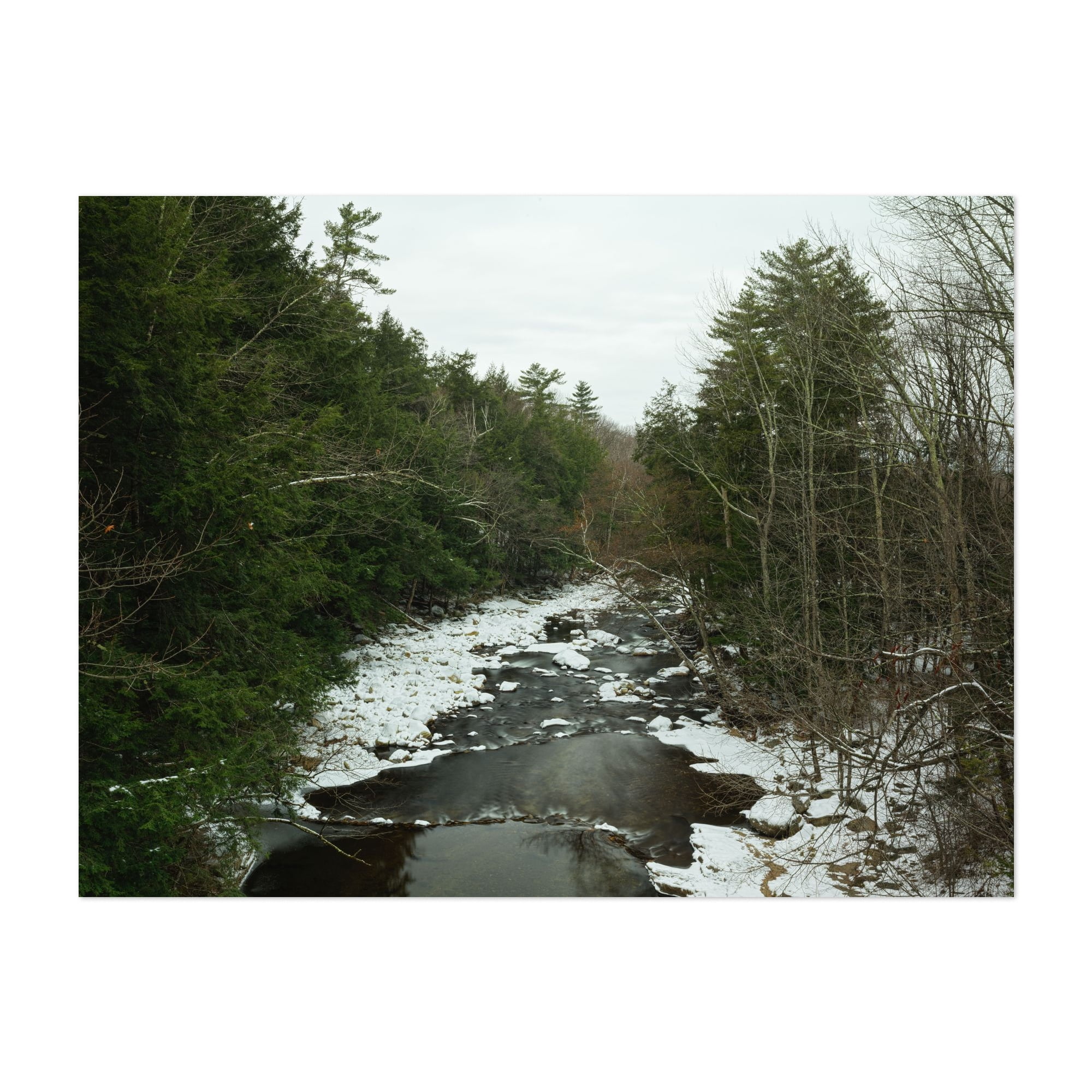 Swimming Hole December (II) - Middlebury Vermont Photography Winter ...