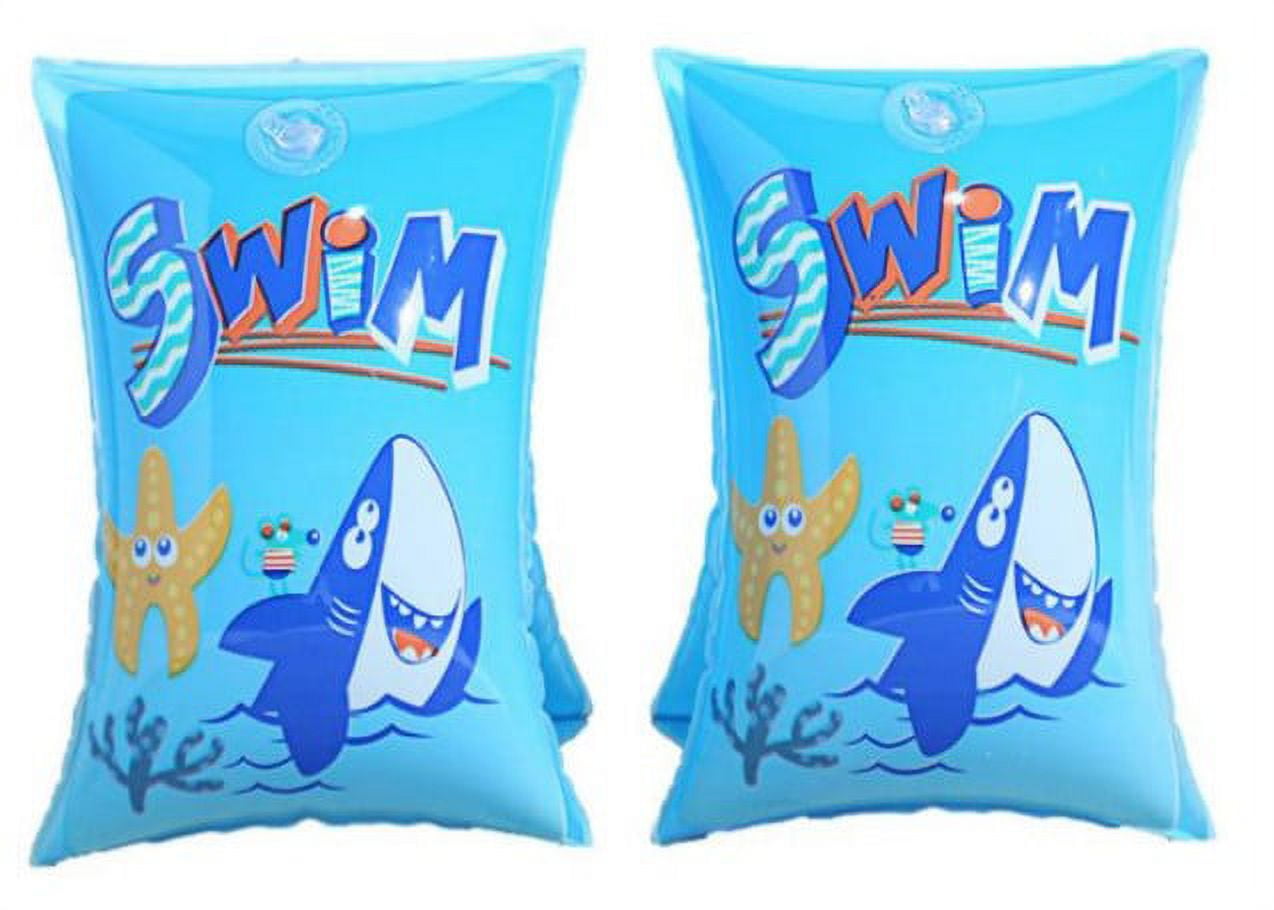 Swimming Inflatable Arm Float Ring Bands for Toddlers, Kids, and Adults ...