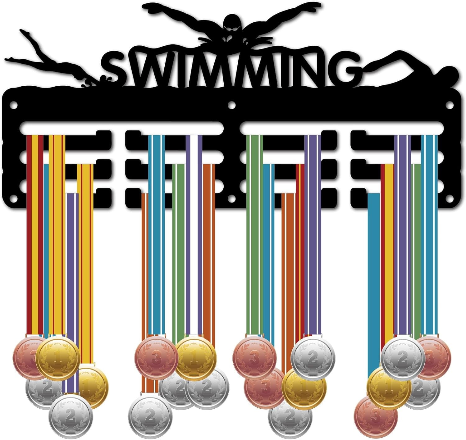Swimming Medal Holder Sports Medal Hanger Display Small Sports Race ...