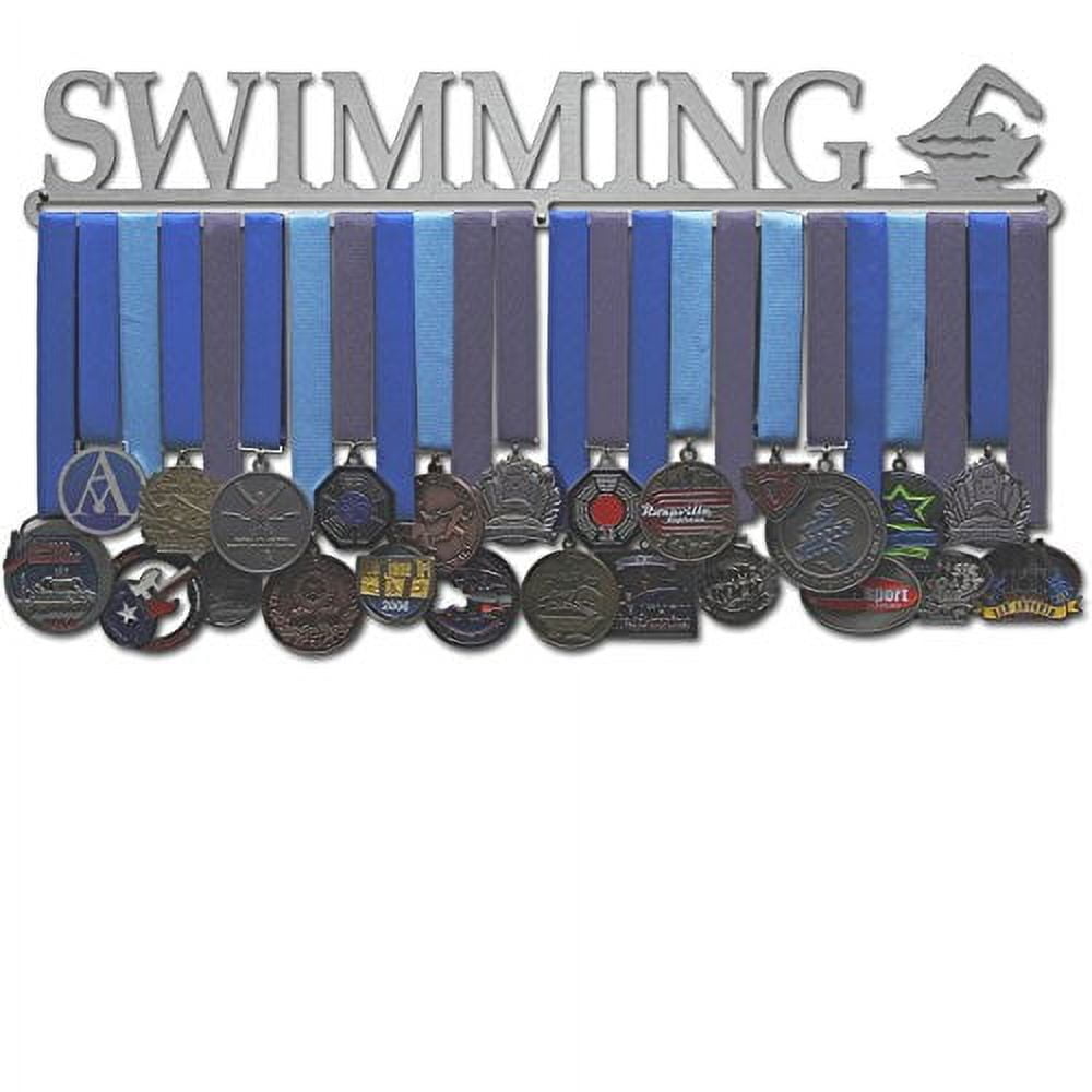 Swimming - Multiple Variations Offered - Medal Award Holder Display ...
