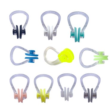 GIXUSIL Reusable Silica Gel Swimming Nose Clips for Children, Adults ...