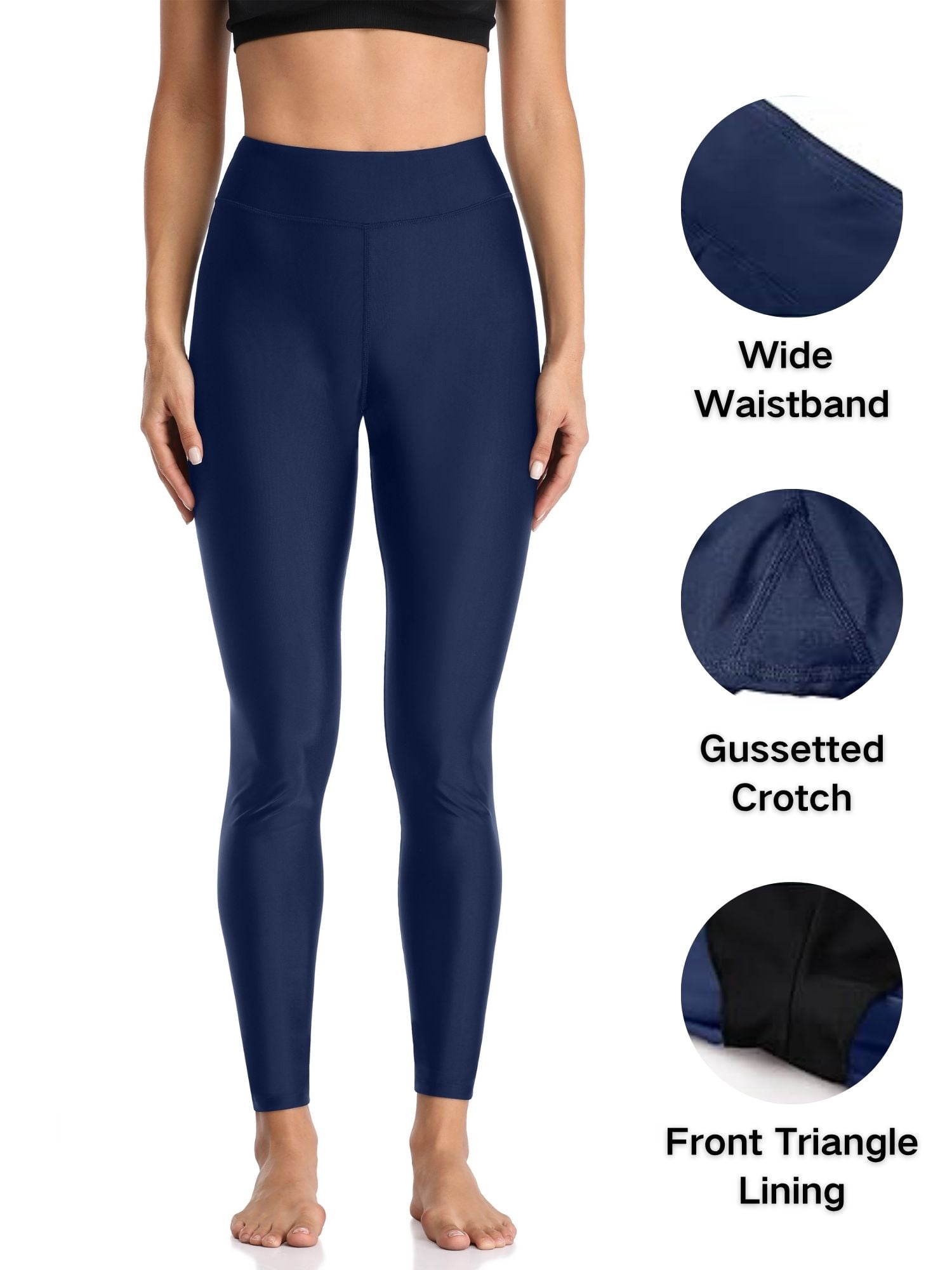 Swimming Pants for Women High Waisted Swim Pants Swim Leggings Swim ...