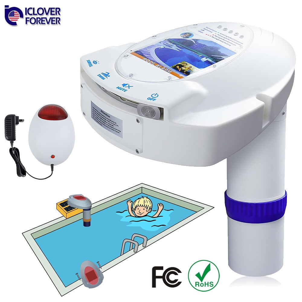 Swimming Pool Alarm for Inground Above Ground Sensor Safety Guard Alarm ...