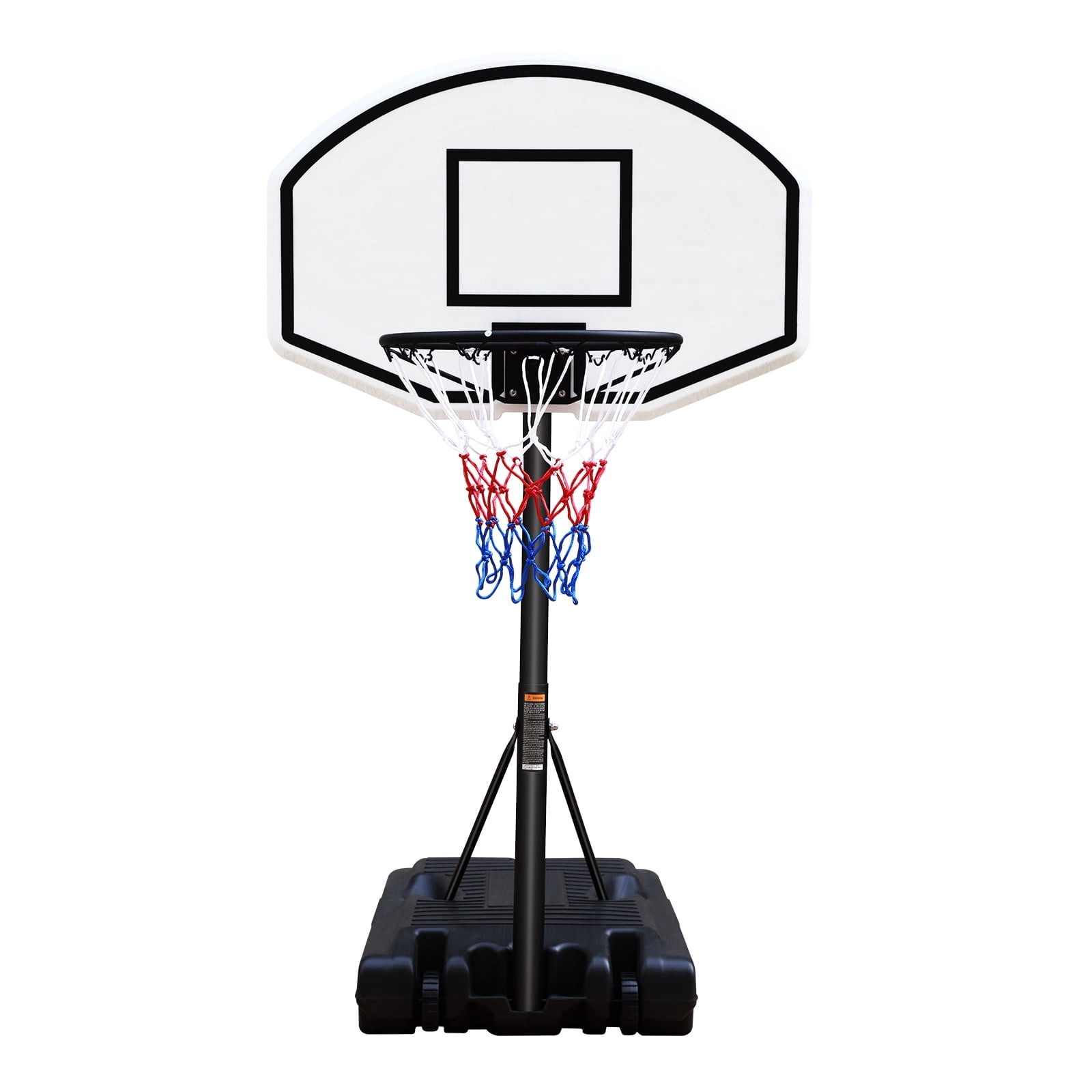 Swimming Pool Basketball Hoop, 3.1ft to 4.7ft Height-Adjustable ...