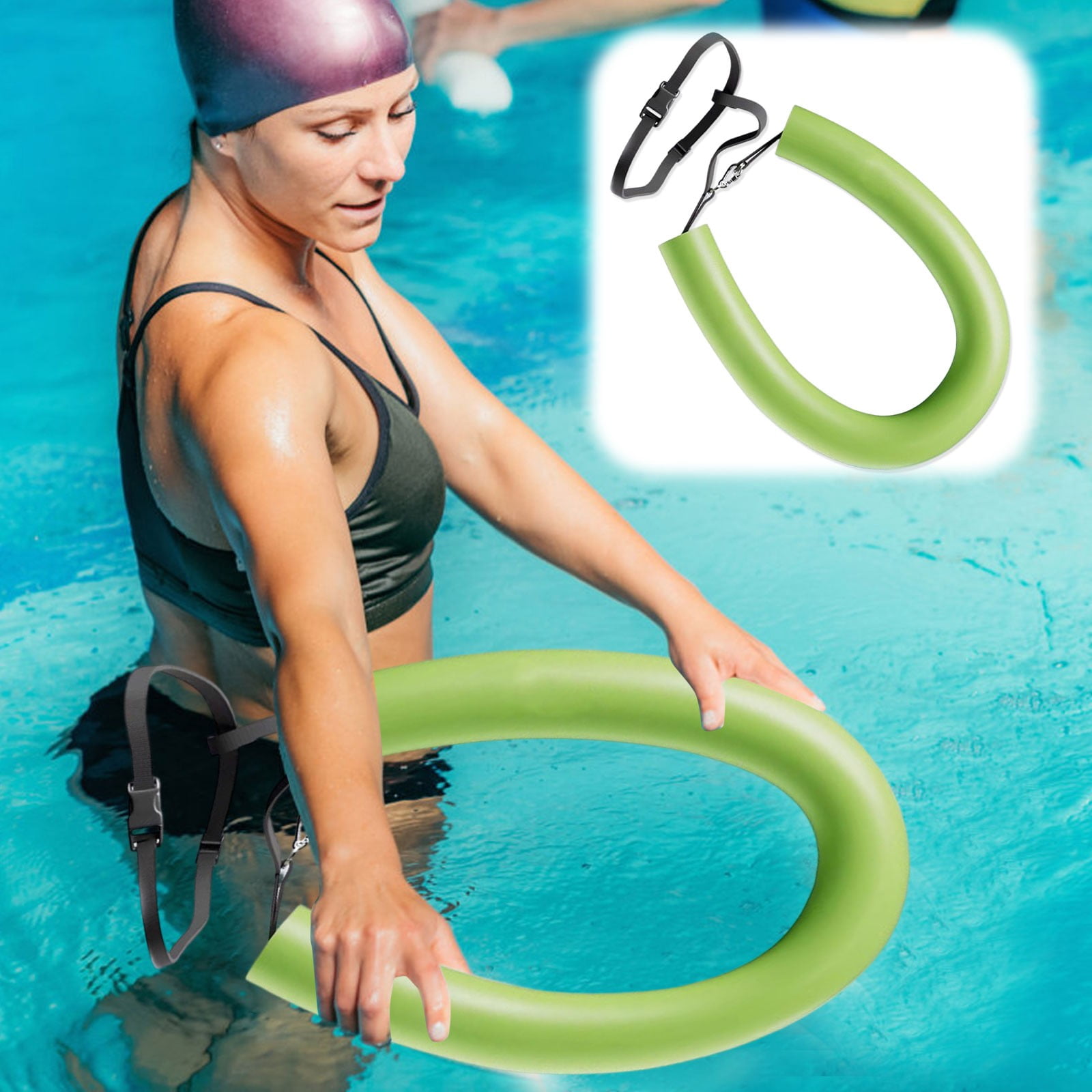 Swimming Pool Buoyancy Float Bar Set, Portable Snorkeling Training ...