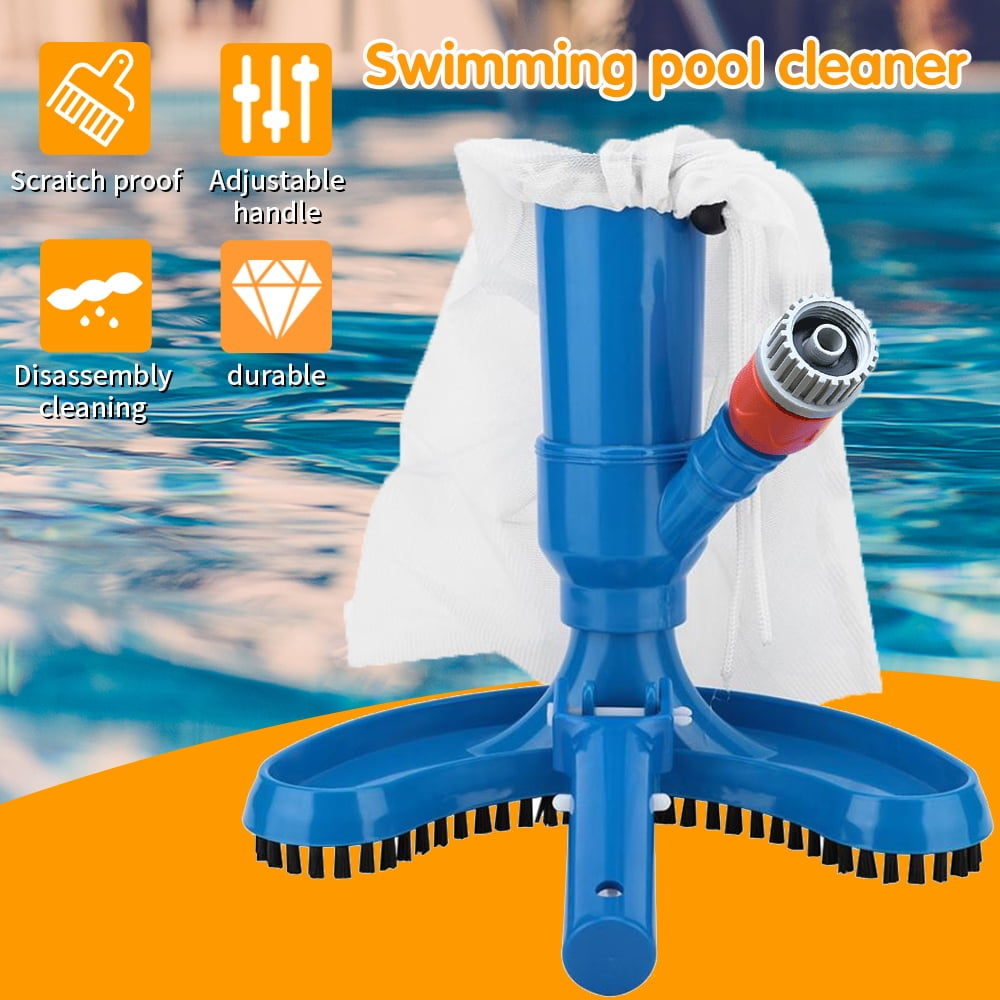 Swimming Pool Cleaning Kit,Pool Vacuum Brush with Mesh Bag for Above ...