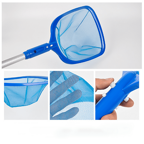 Swimming Pool Deep Water Leaf Skimmer Net, Fish Pond Leaf Skimming Tool ...