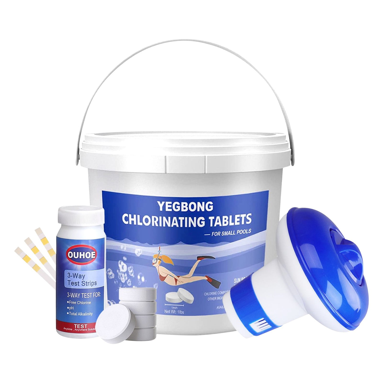 Swimming Pool Dispenser Chlorinated Tablets Effervescent Tablet ...