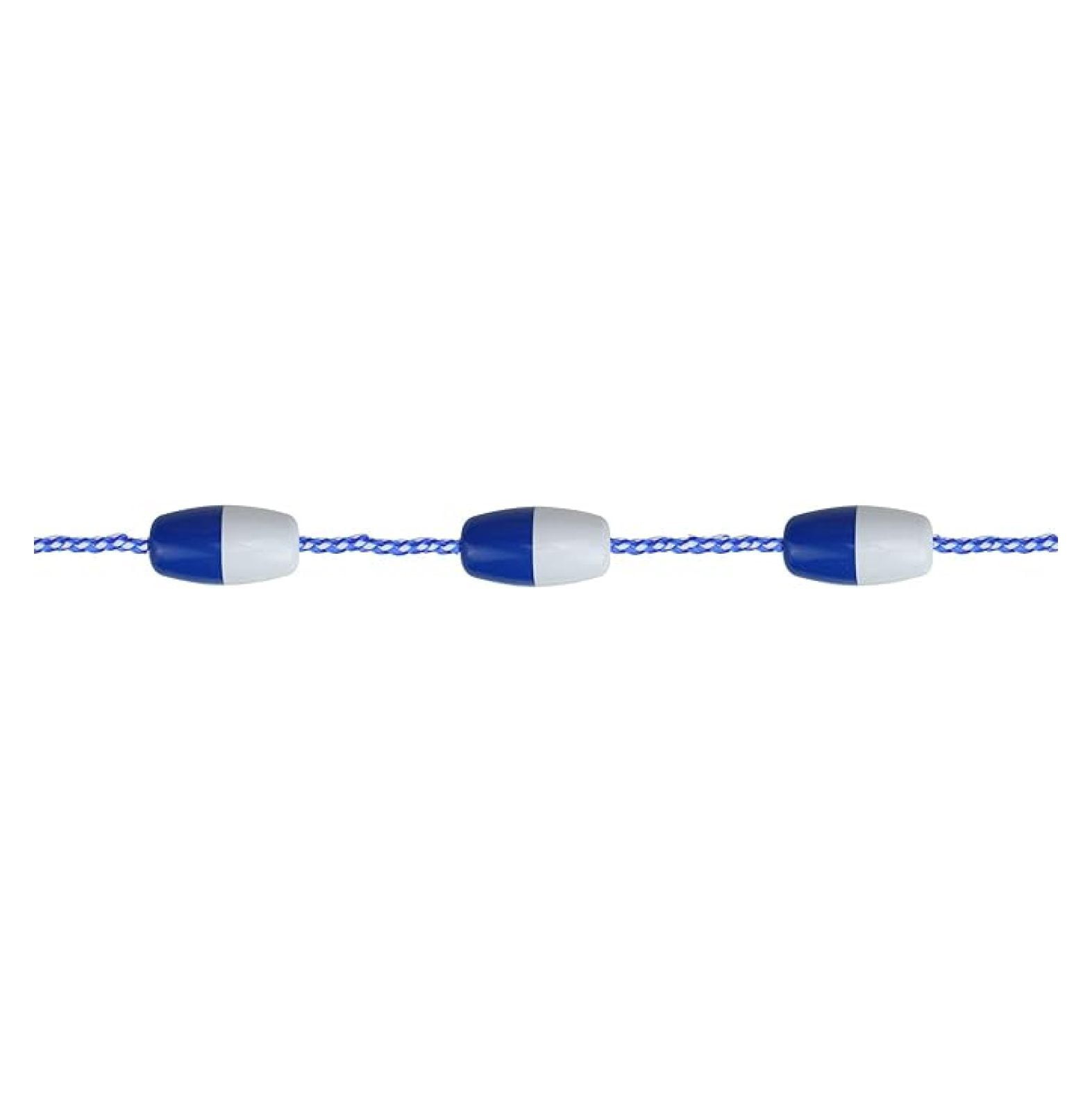 Swimming Pool Divider and Safety Rope Line with Floats, 23 Feet, Blue ...