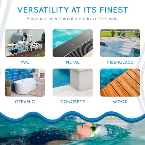 Swimming Pool Epoxy Repair Kit | Waterproof Epoxy Putty | Pool & Spa ...