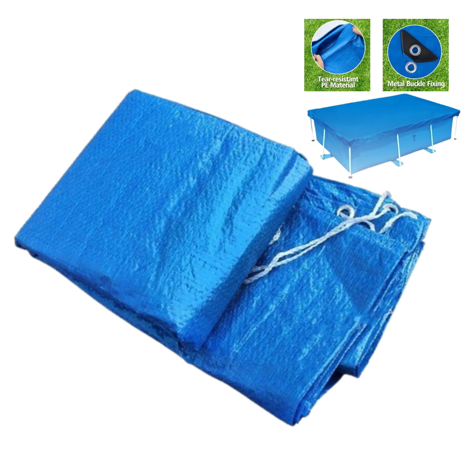 Swimming Pool Ground Cloth,Waterproof Square Swimming Pool Liner Pad ...
