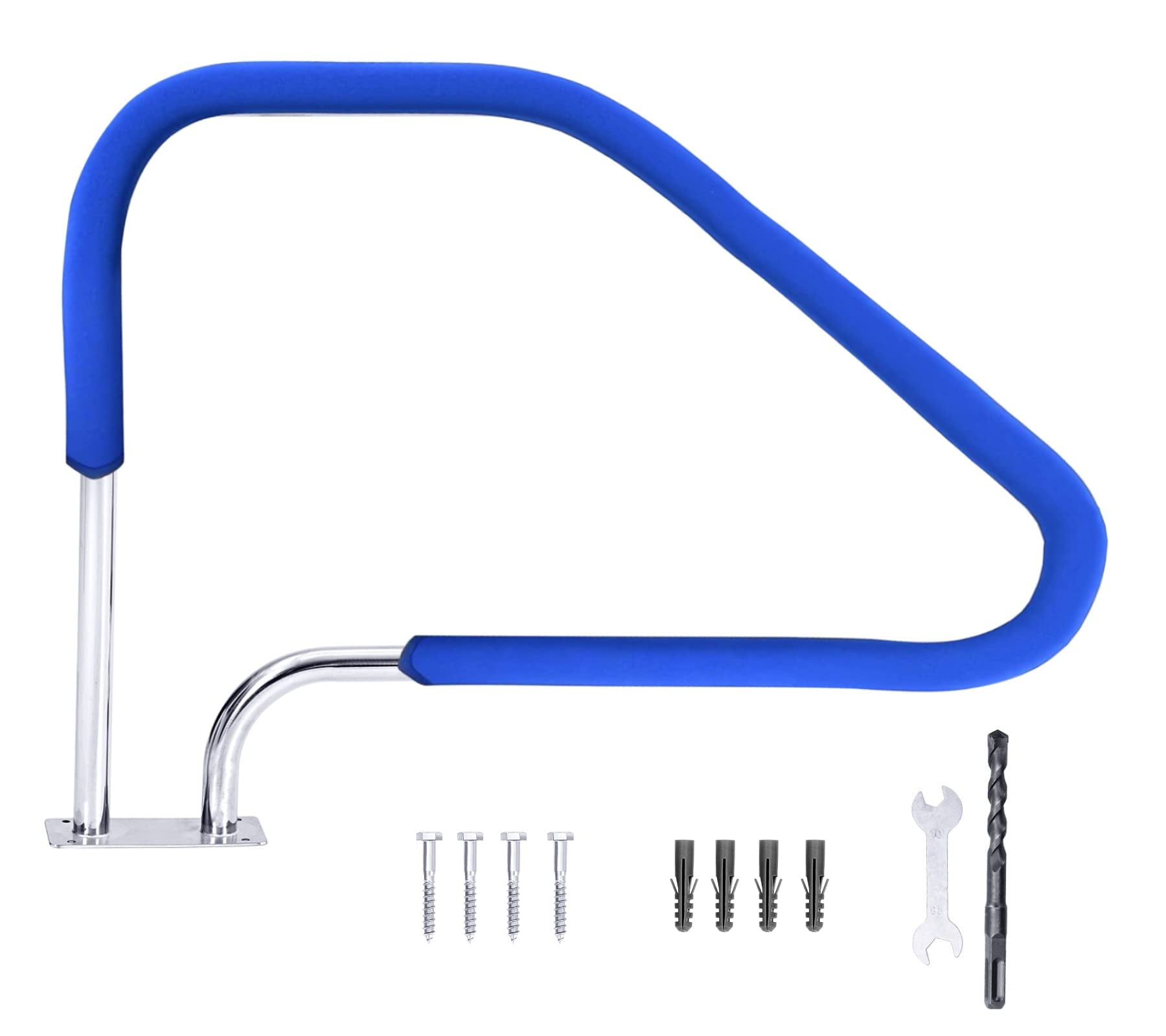 Swimming Pool Handrails 49.5" x 34" Pool Railings for Inground Pools ...