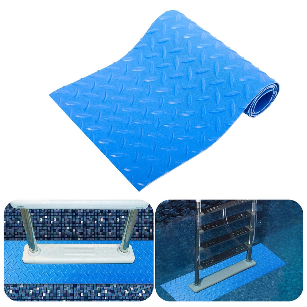 Swimming Pool Ladder Mat,Protective Pool Ladder Pad Step Mat with Non ...