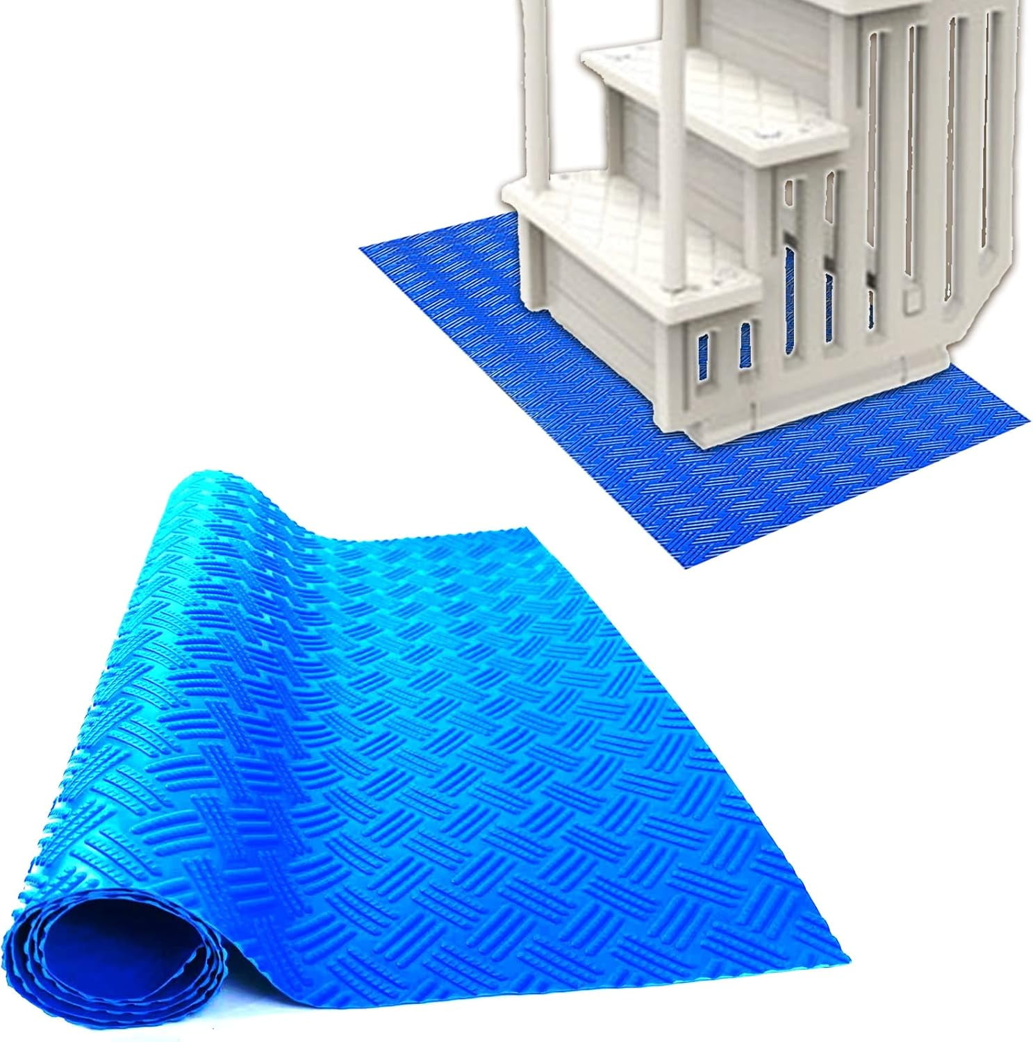 Swimming Pool Ladder Mat,Swimming Pool Step Mat with Non-Slip Texture ...