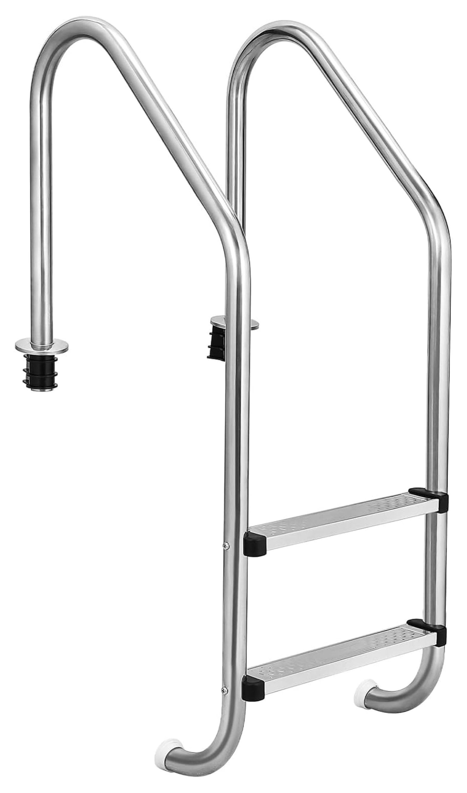 Swimming Pool Ladder, Stainless Steel Pool Steps for Inground Pools, 2 ...