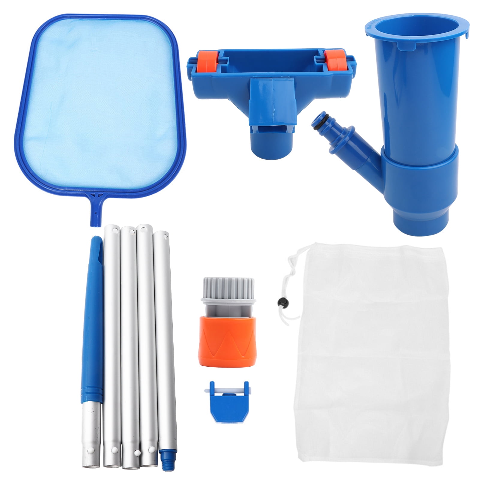 Swimming Pool Leaf Mesh Net Set Pools Leaf Skimmer Cleaning Tools for ...