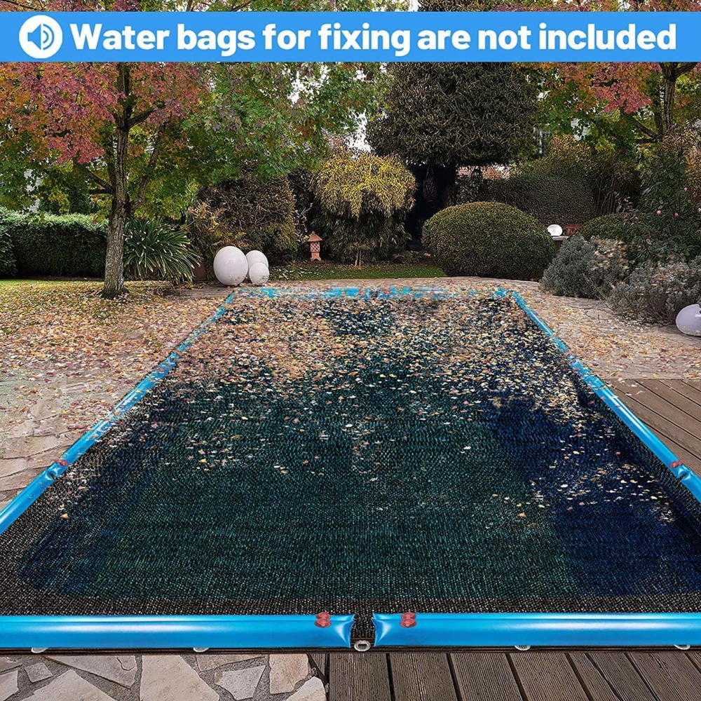 Swimming Pool Leaf Net Cover, Inground pool Leaf Netting, Fine Mesh ...