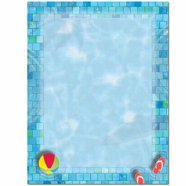 Alpha Border Letterhead Laser & Inkjet Printer Paper, 100 Sheets per ...