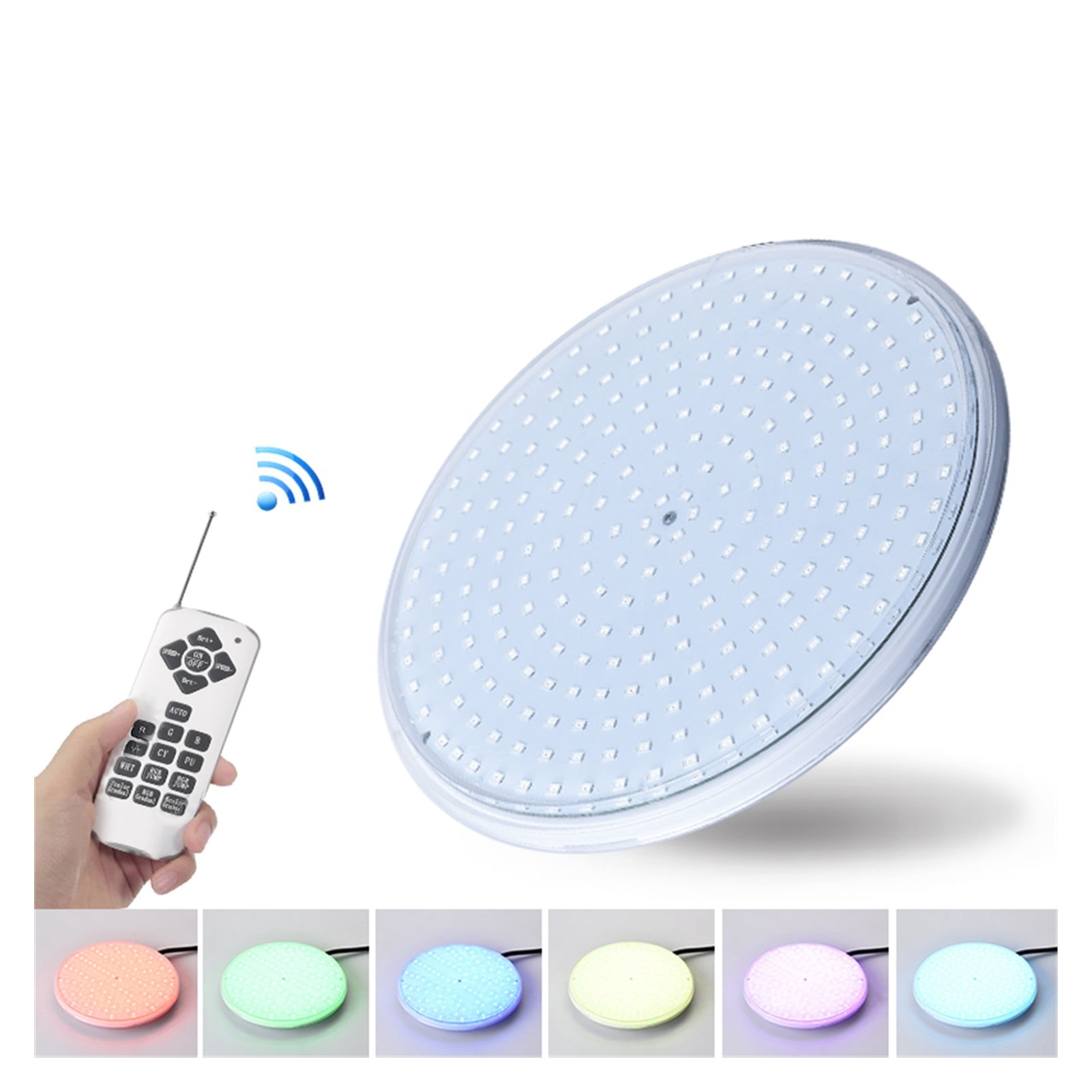 Swimming Pool Light Colorful Underwater Lights IP68 Waterproof ...