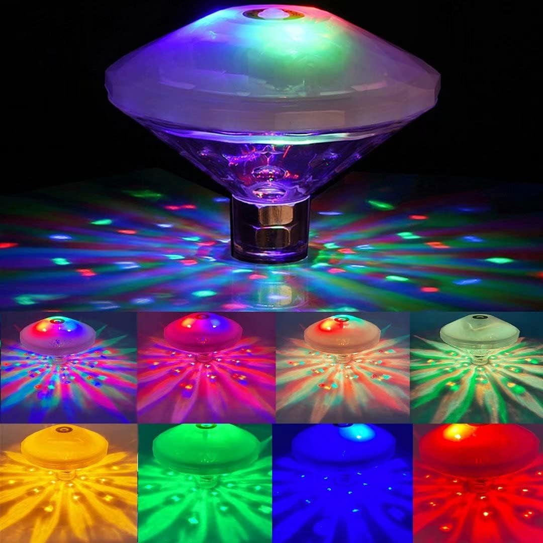 Swimming Pool Lights LED Floating Pool Lights Underwater Lights Pool ...