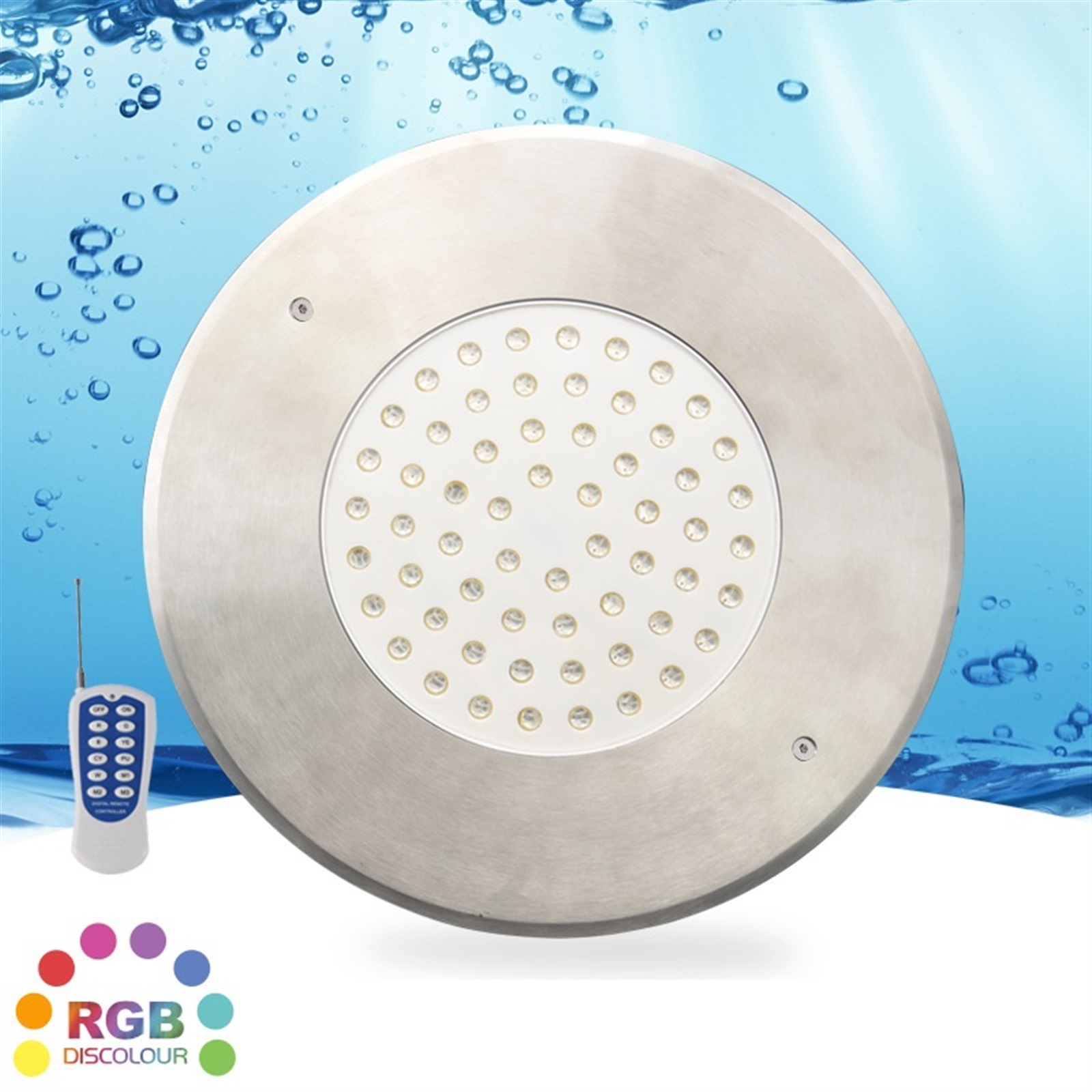 Swimming Pool Lights, Stainless Steel Pool Lights, Embedded Underwater ...