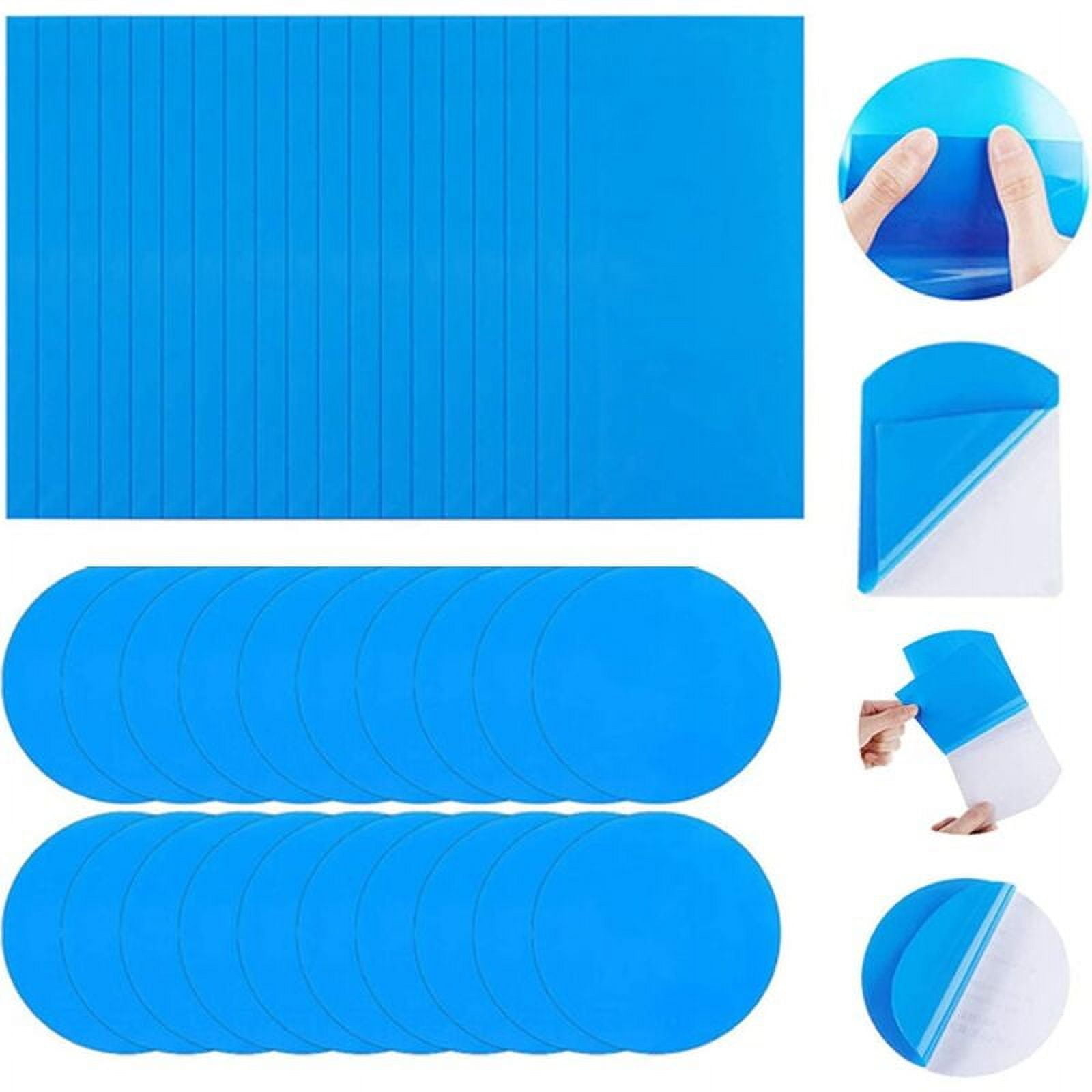 Self-Adhesive PVC Pool Patch Kit, 20 Pieces Repair Patches for ...