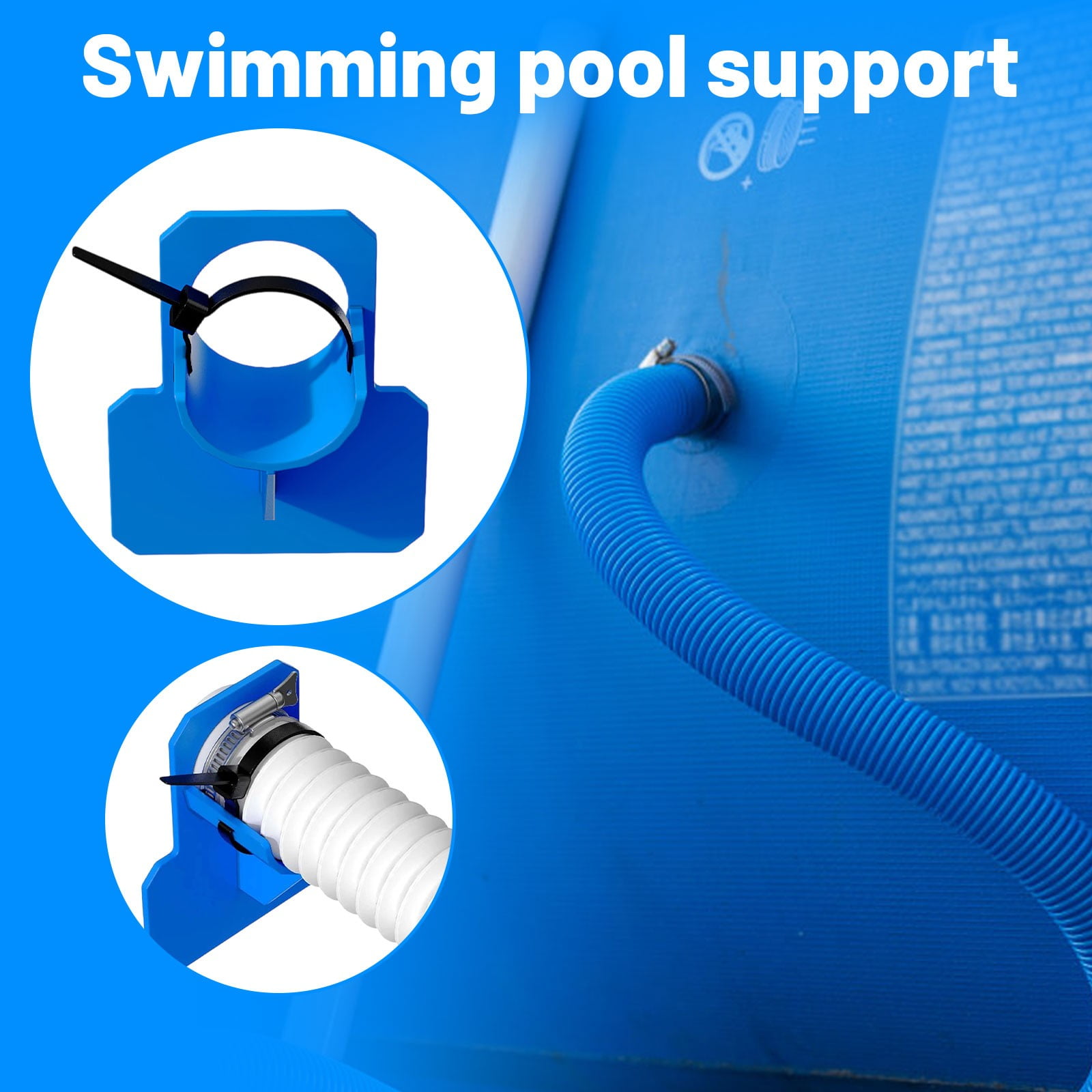 Swimming Pool Pipe Holder Bracket Hose Support Frame to Prevent Sags ...