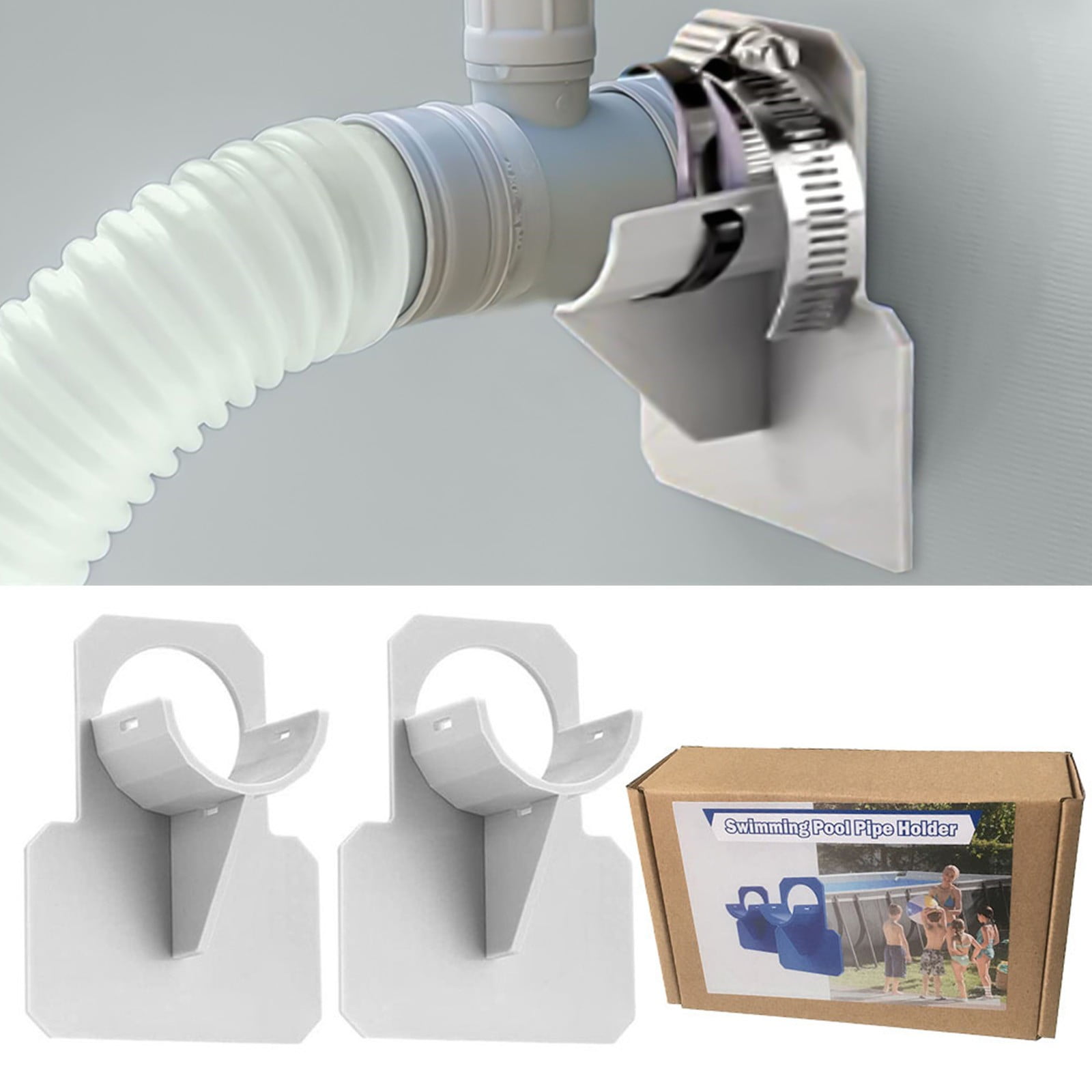 Plastic Clamp GORGECRAFT 1-Inch U-Hook PEX Holder TV Tray Replacement ...